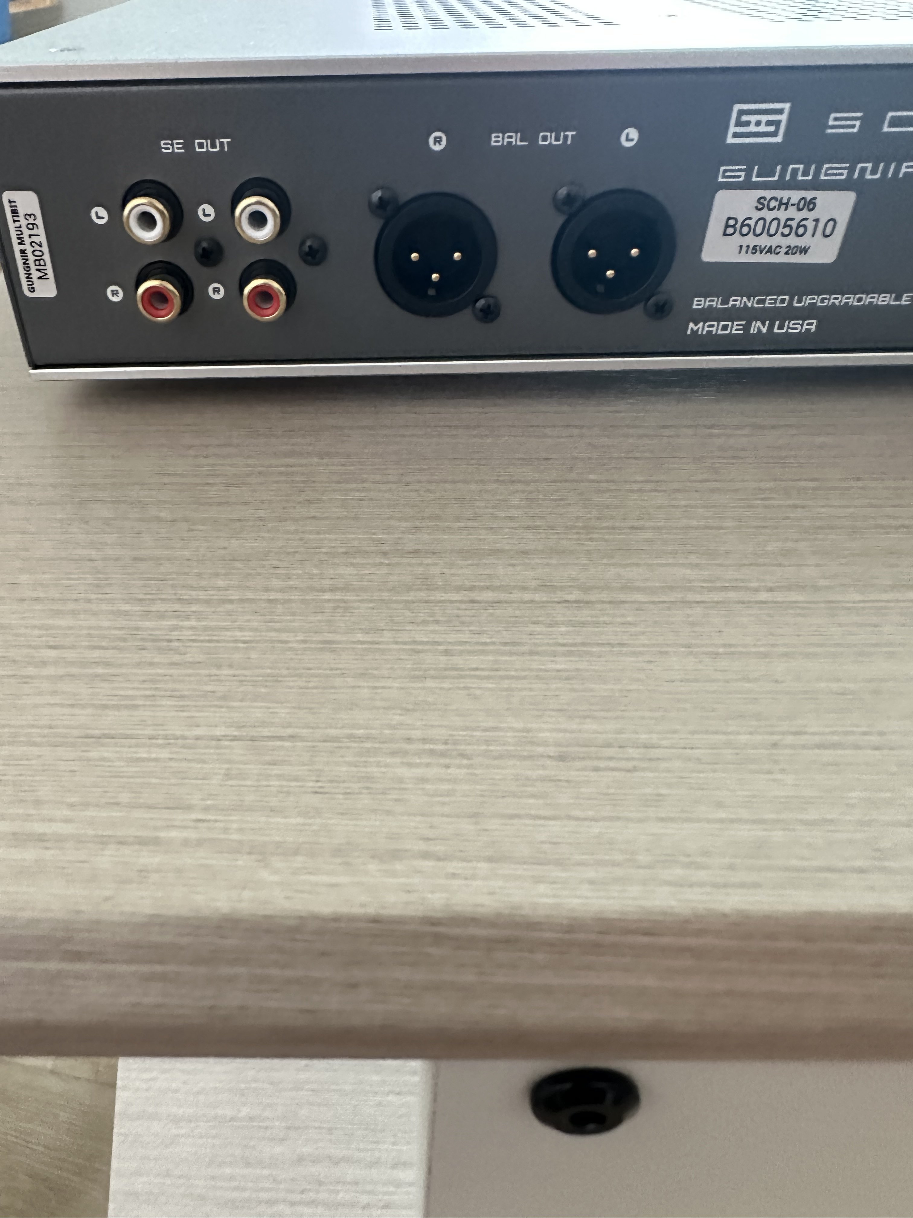 Sold: Schiit Gungnir A2 MB Unison - Silver | Headphone Reviews and ...