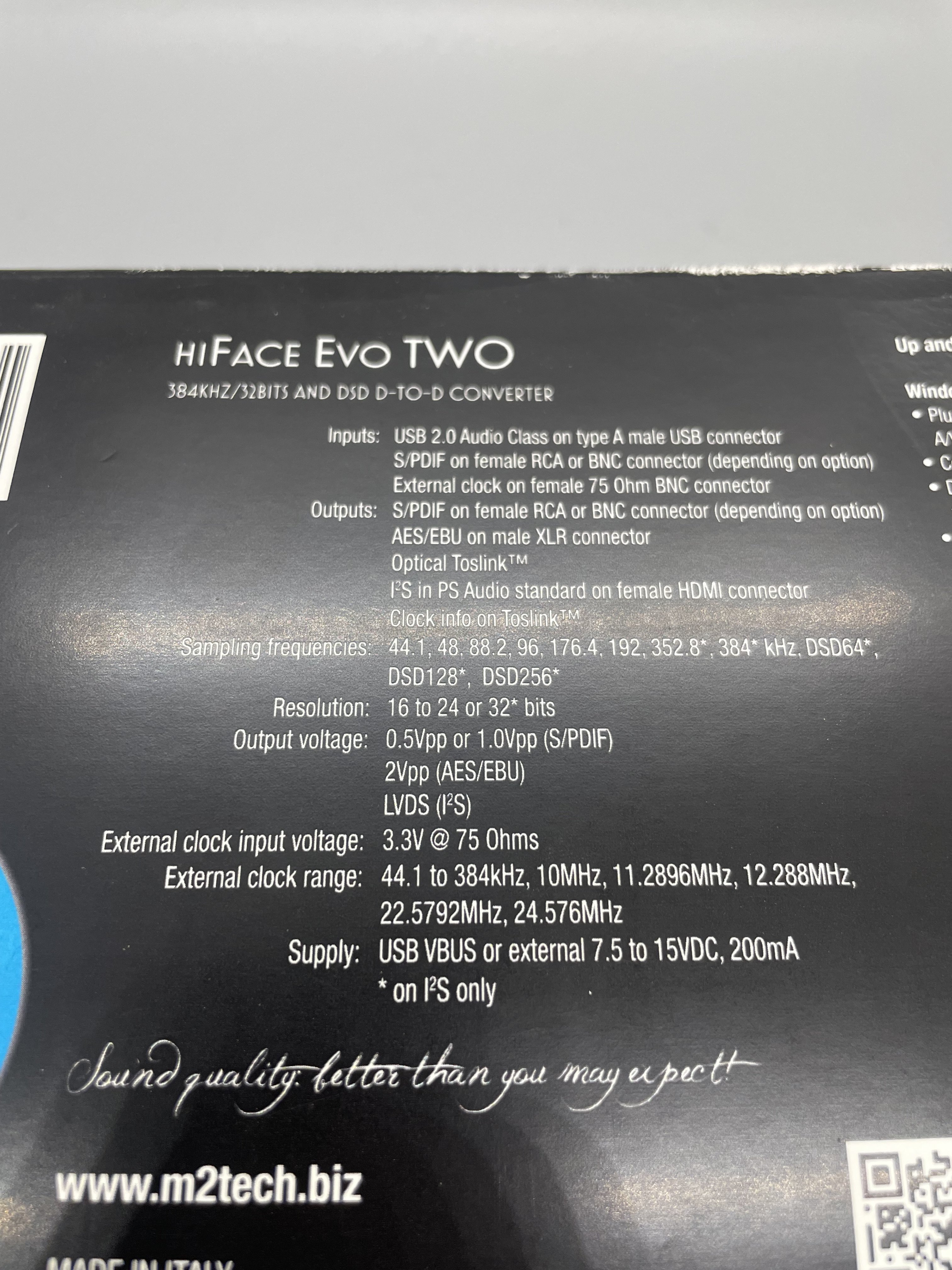 Sold: M2Tech HiFace Evo Two | Headphone Reviews and Discussion - Head ...