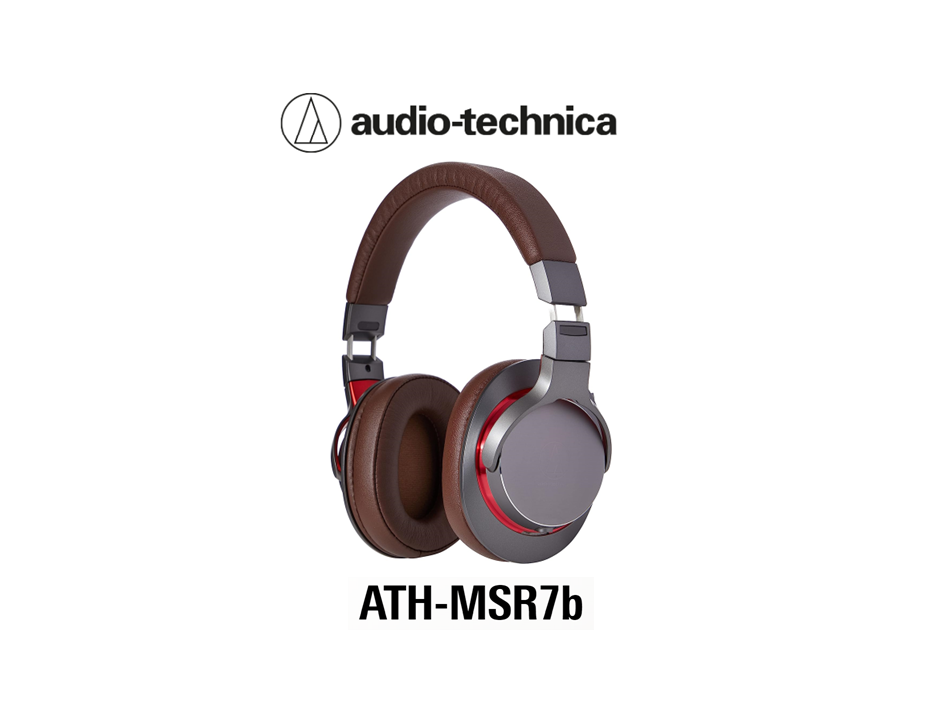 Closed: Audio Technica ATH-MSR7B in Gun Metal / Brown (beautiful) High ...