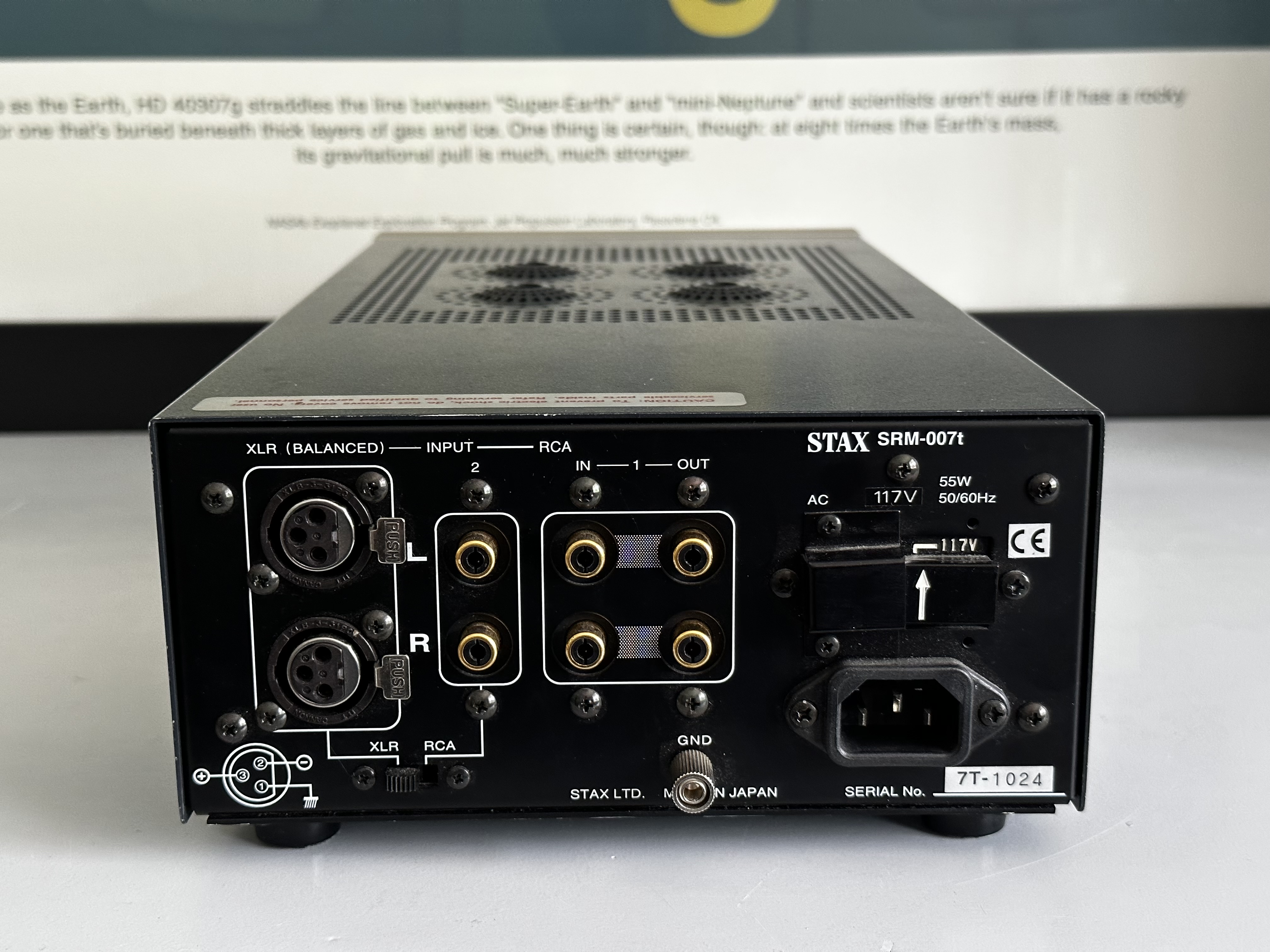 Closed: Stax SRM-007t OG! | Headphone Reviews and Discussion - Head-Fi.org