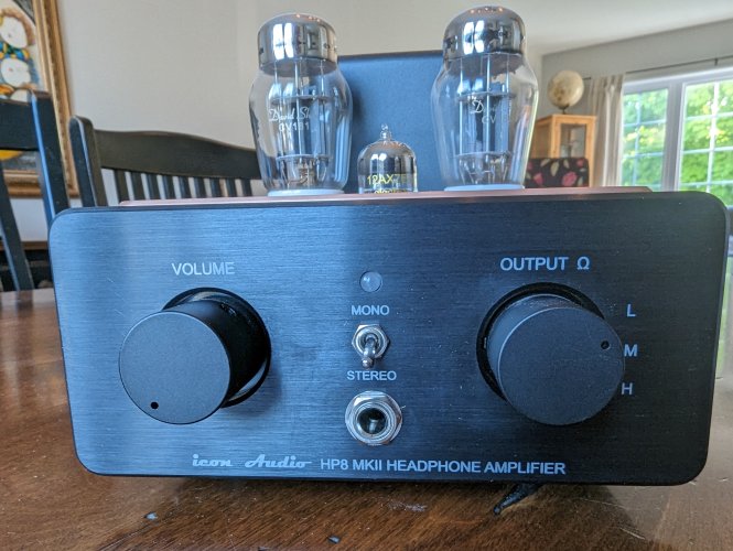 Sold: Icon Audio HP8 MK II Signature Headphone Amplifier | Headphone ...