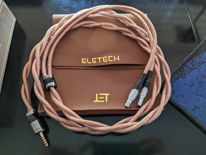Sold: Eletech Inferno Headphone Cable - Choose your Termination, 1.5m Length | Headphone Reviews ...