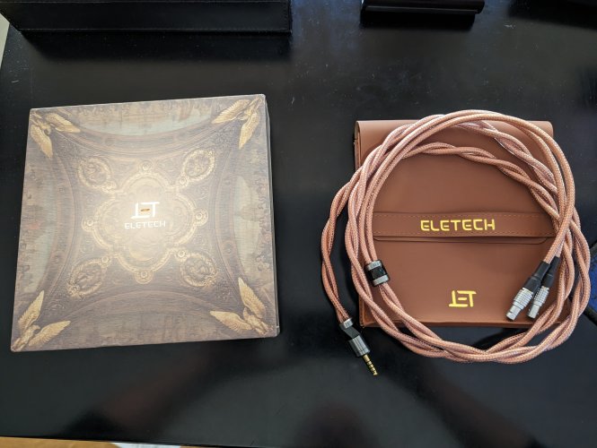 Sold: Eletech Inferno Headphone Cable - Choose your Termination, 1.5m Length | Headphone Reviews ...