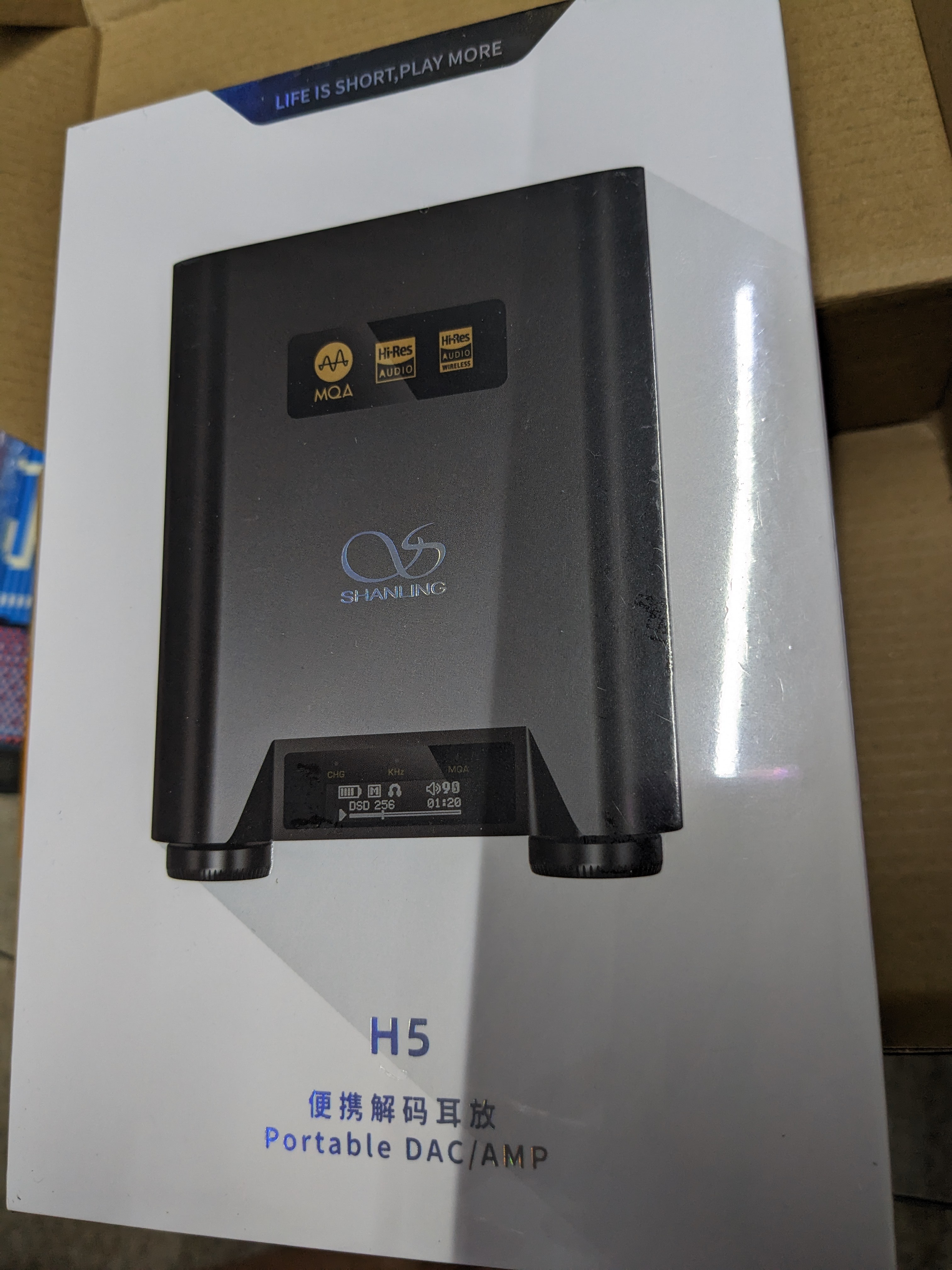 Closed: (BNIB) Shanling H5 - Portable DAC / AMP / Player, Dual AKM AK4493S DACs w/ CASE ...
