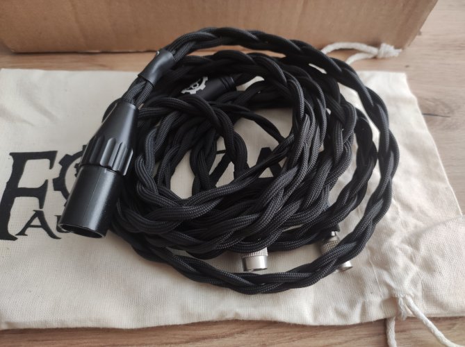 Closed: Forza AudioWorks Noir Hybrid HPC cable for Dan Clark DCA ...