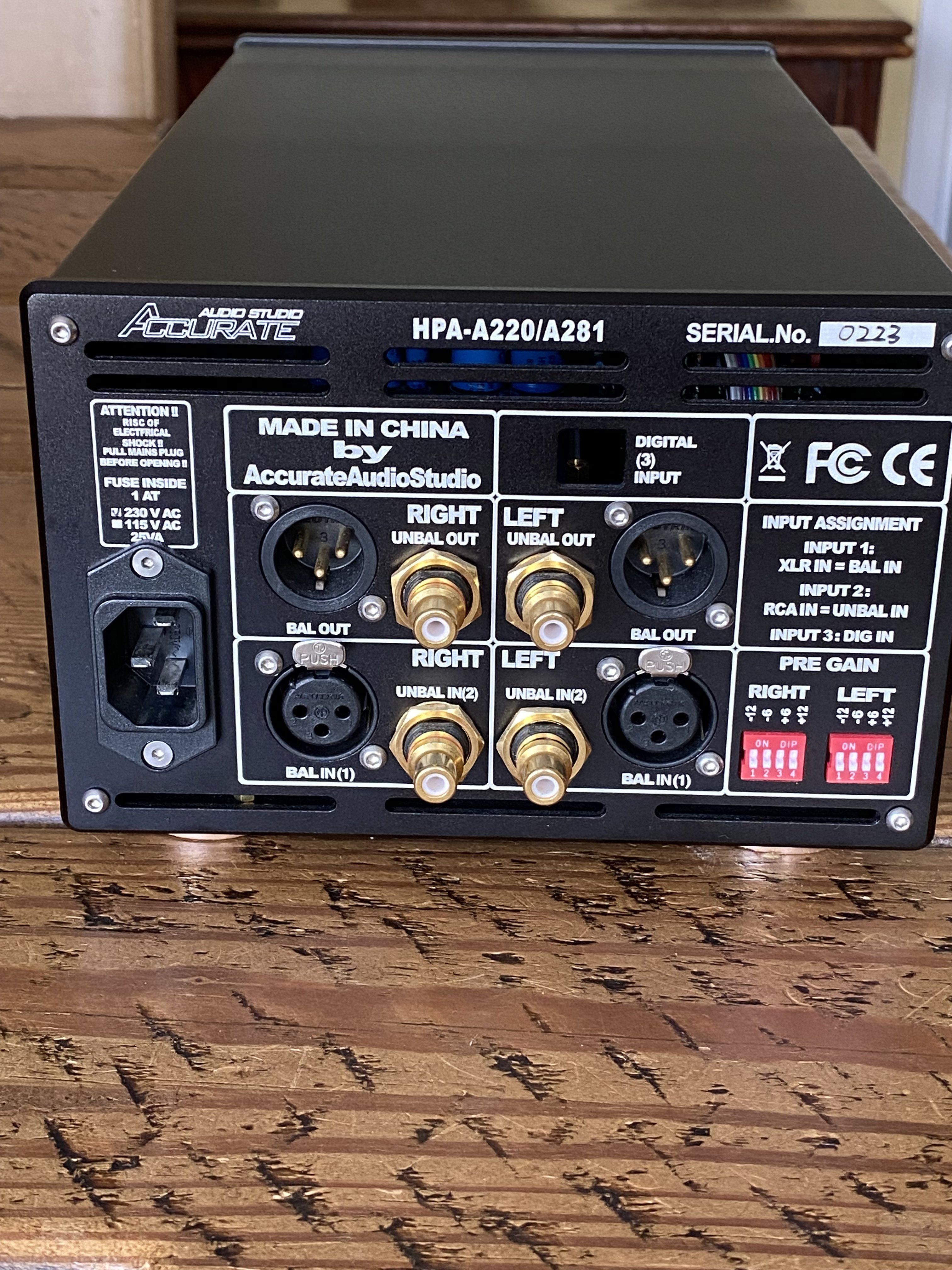 Closed: Accurate Audio HPA-A281 headphone amp (Violectric clone ...