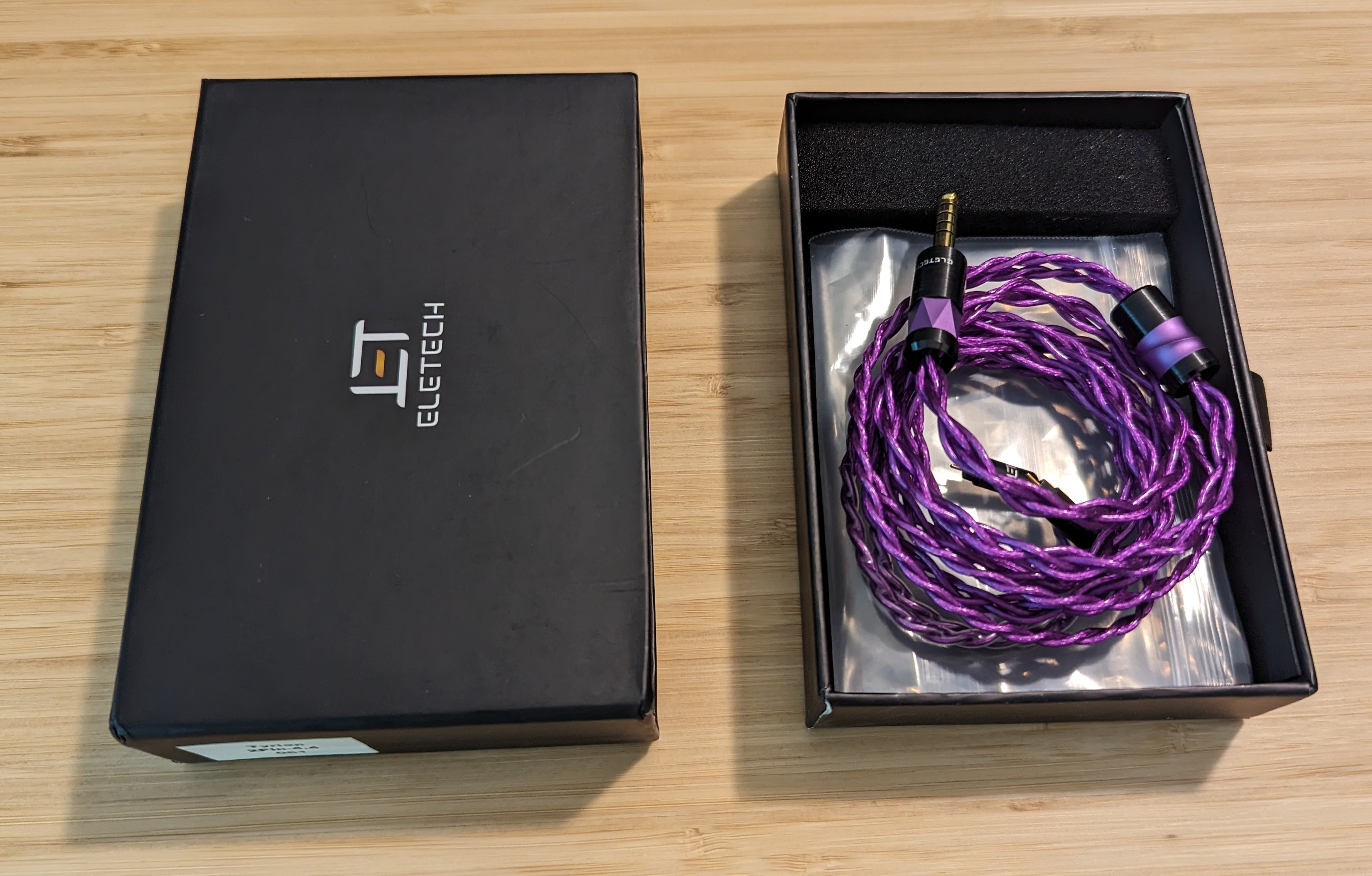 Closed: Eletech Tyrian Cable - 2pin, 4.4mm | Headphone Reviews and Discussion - Head-Fi.org