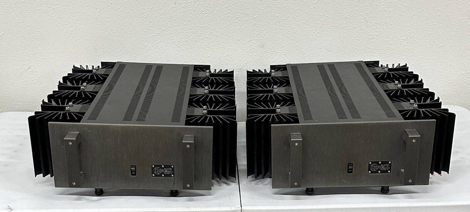 Closed: PAIR Krell KMA 400 Class A Vintage Mono Block Amplifier ...