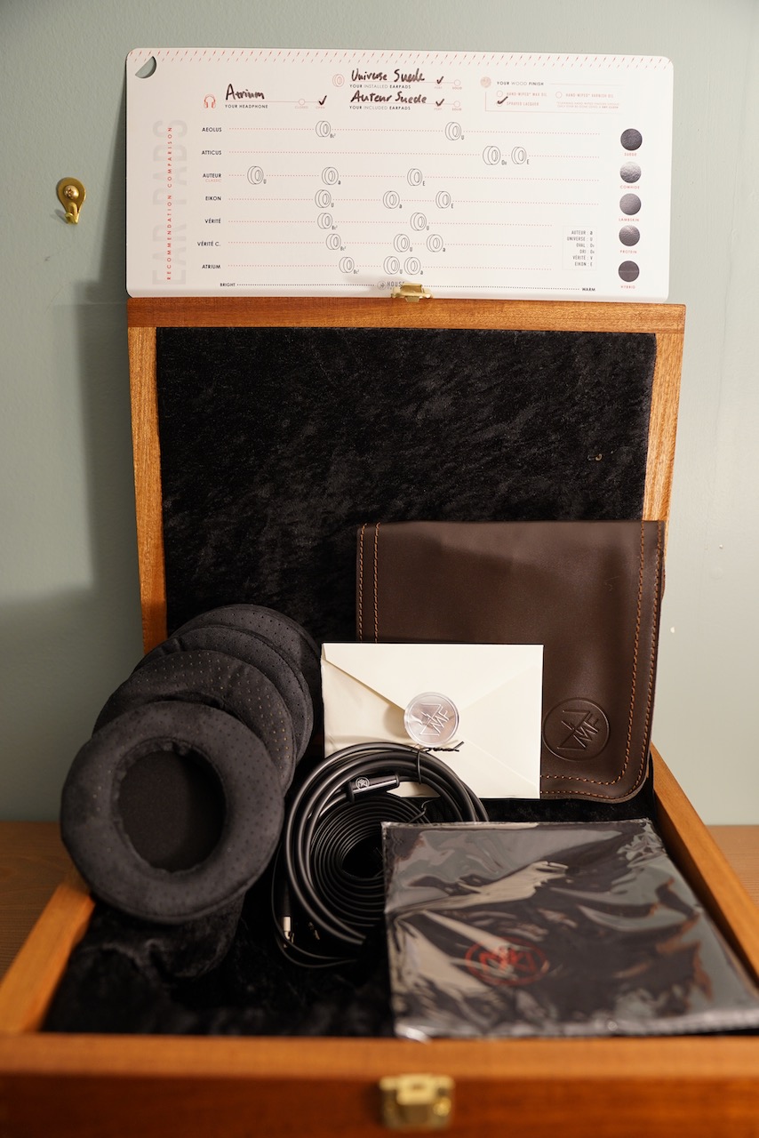 Sold: FOR SALE: ZMF ATRIUM OPEN STABILIZED LTD. headphones and matching ...