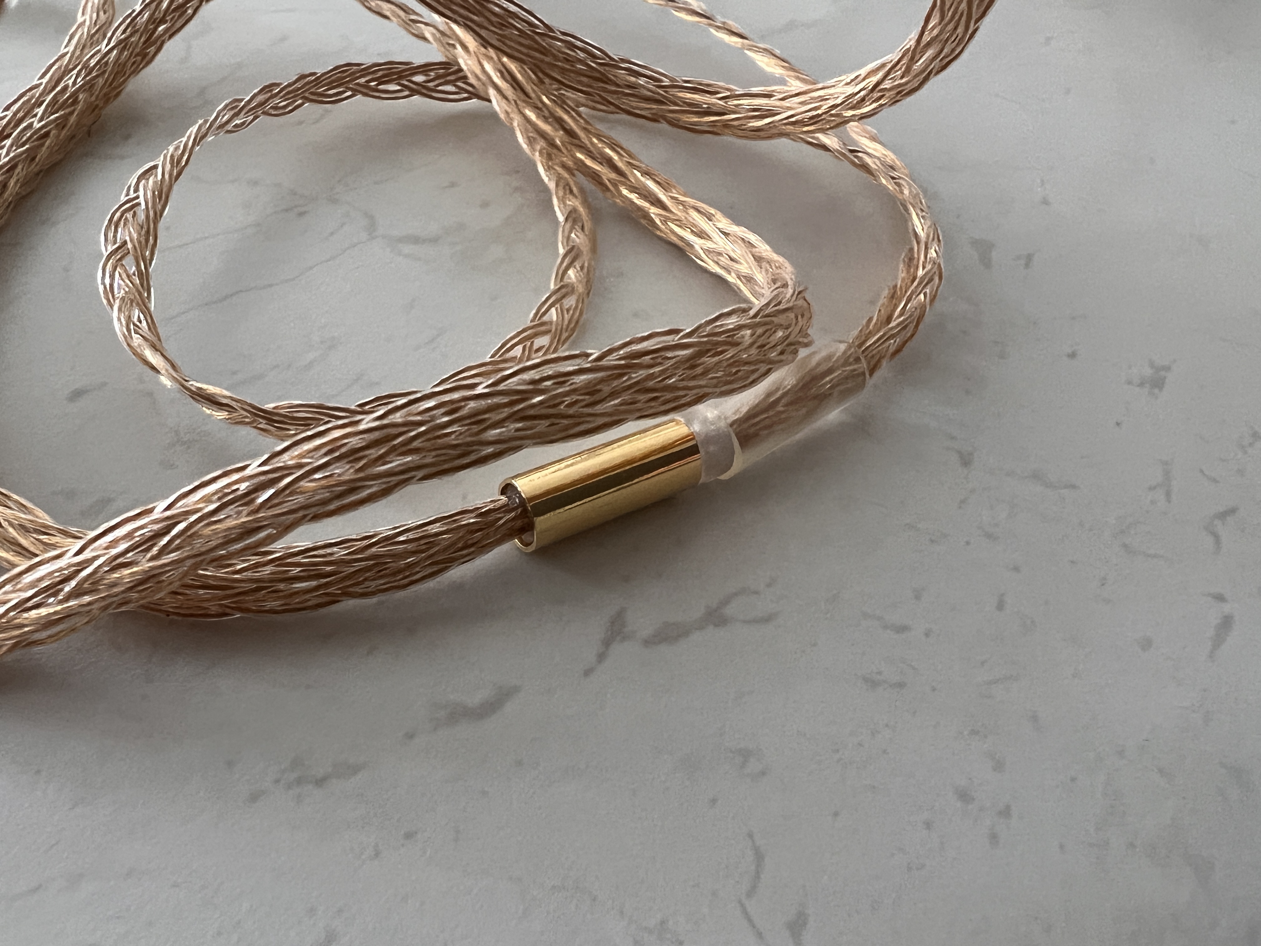 Sold: ALO Gold 16 MMCX 2.5mm Balanced IEM Upgrade Cable | Headphone ...