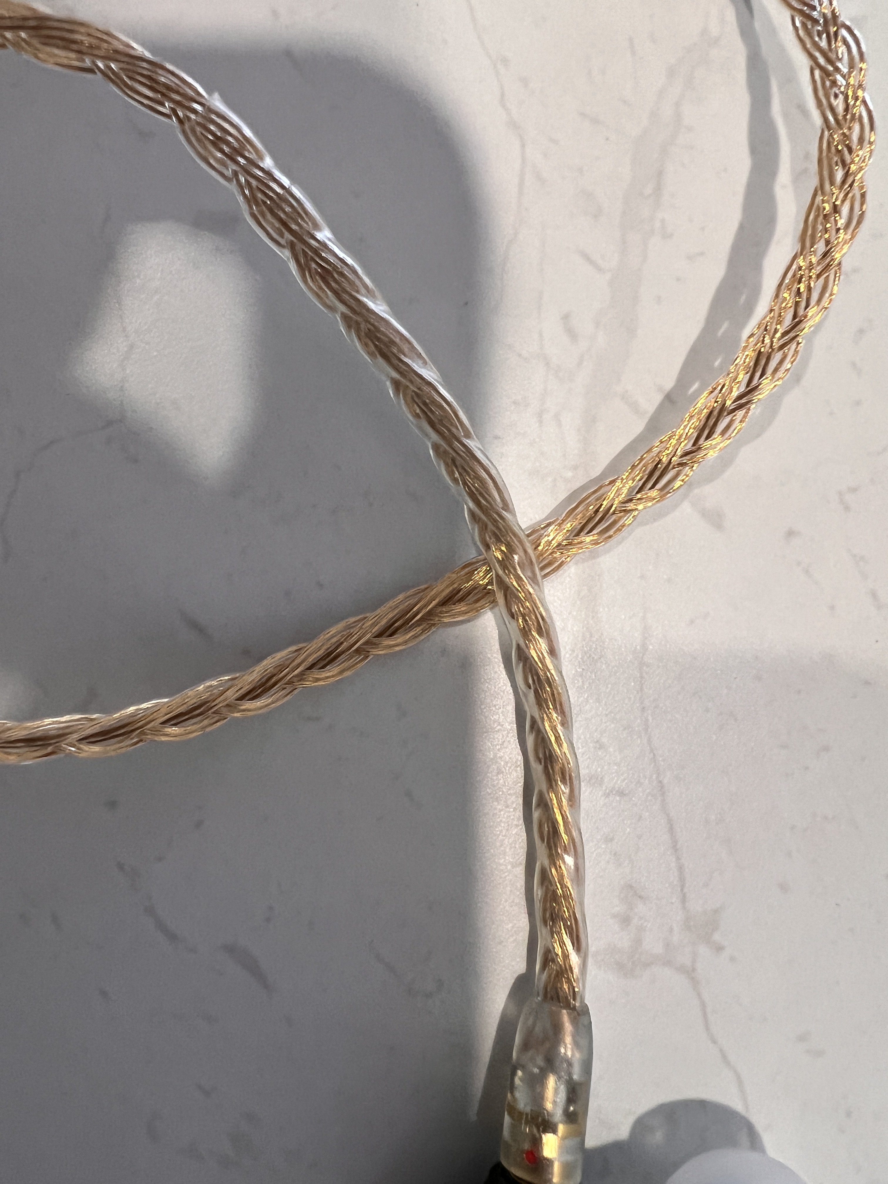 Sold: ALO Gold 16 MMCX 2.5mm Balanced IEM Upgrade Cable | Headphone ...