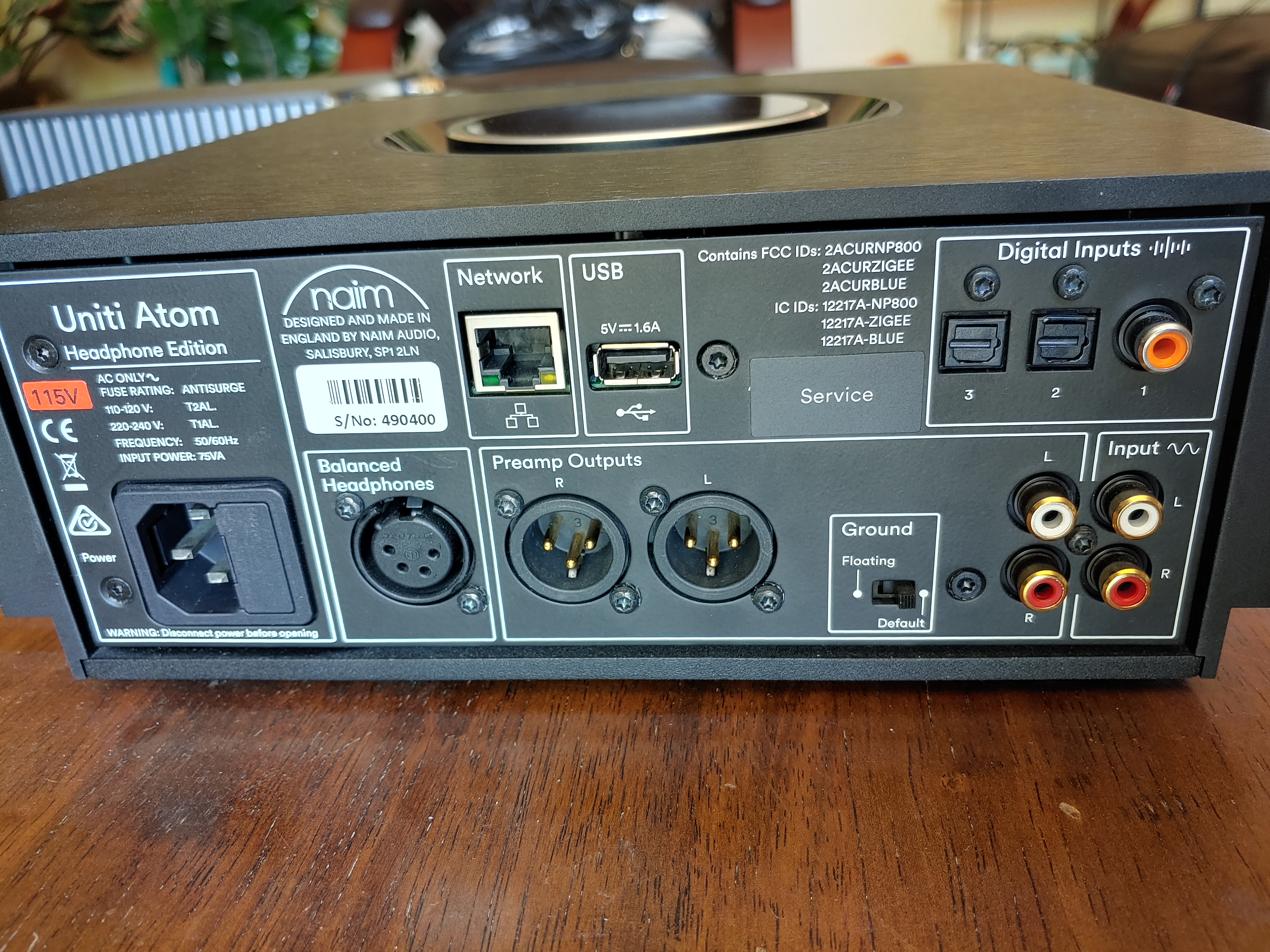 Sold: Naim Uniti Atom HE Streaming DAC Preamplifier, Excellent ...