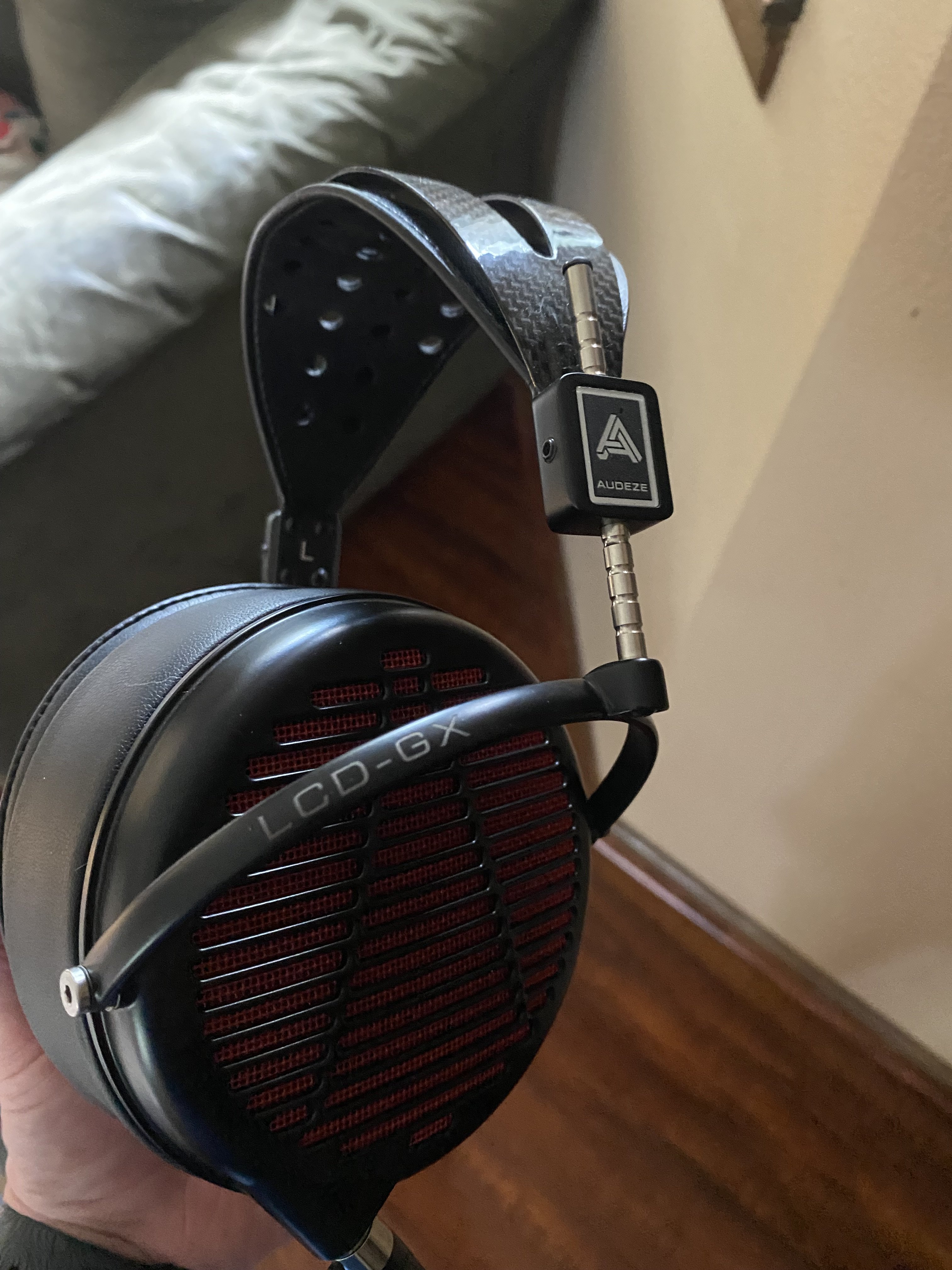 Sold: Audeze LCD GX with carbon fiber headband and extra set of new ...