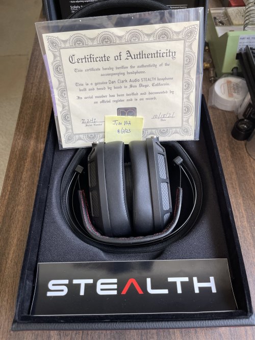 Sold: Dan Clark Audio (DCA) Stealth headphones | Headphone Reviews and ...