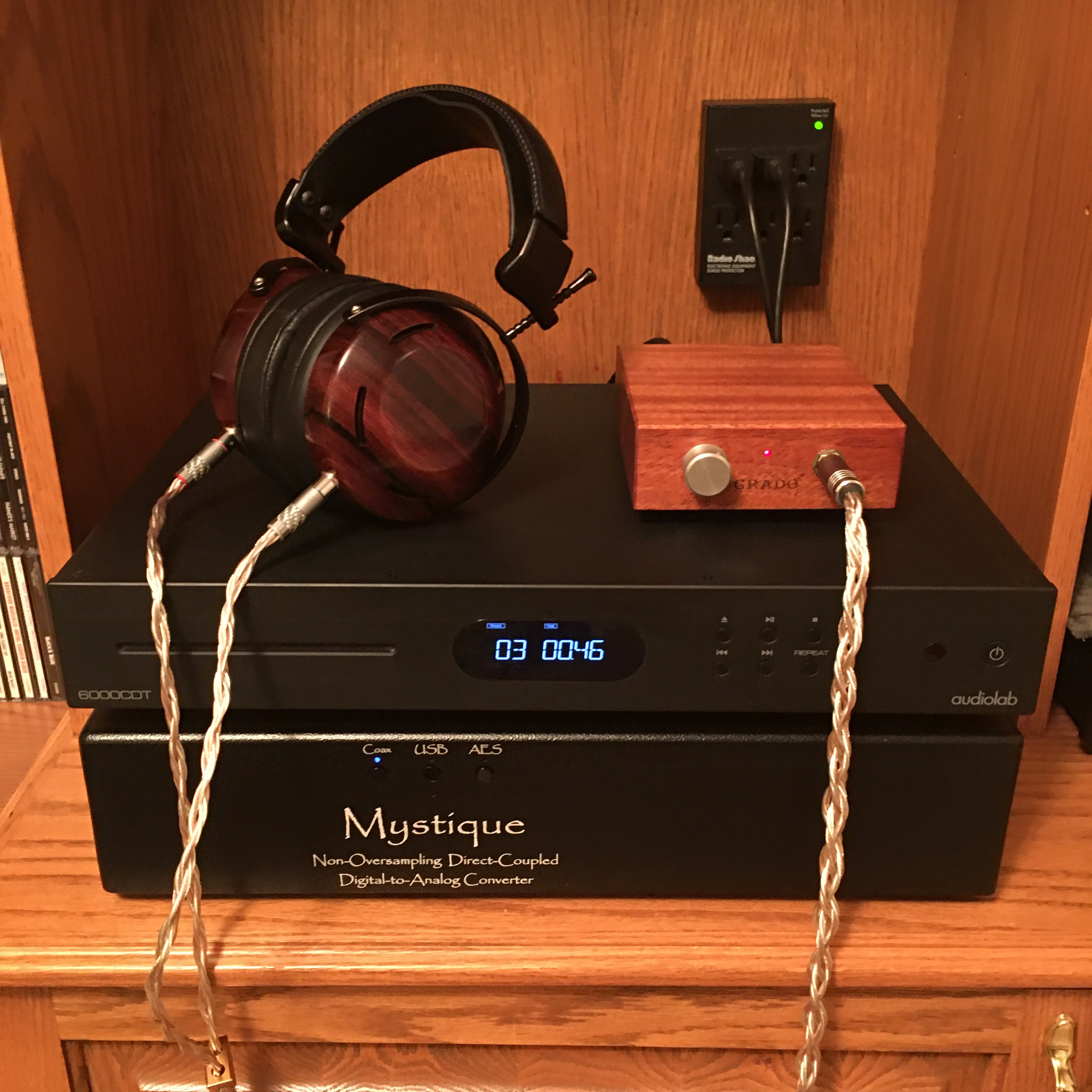 Show us your Head-Fi station at it's current state. No old pictures ...