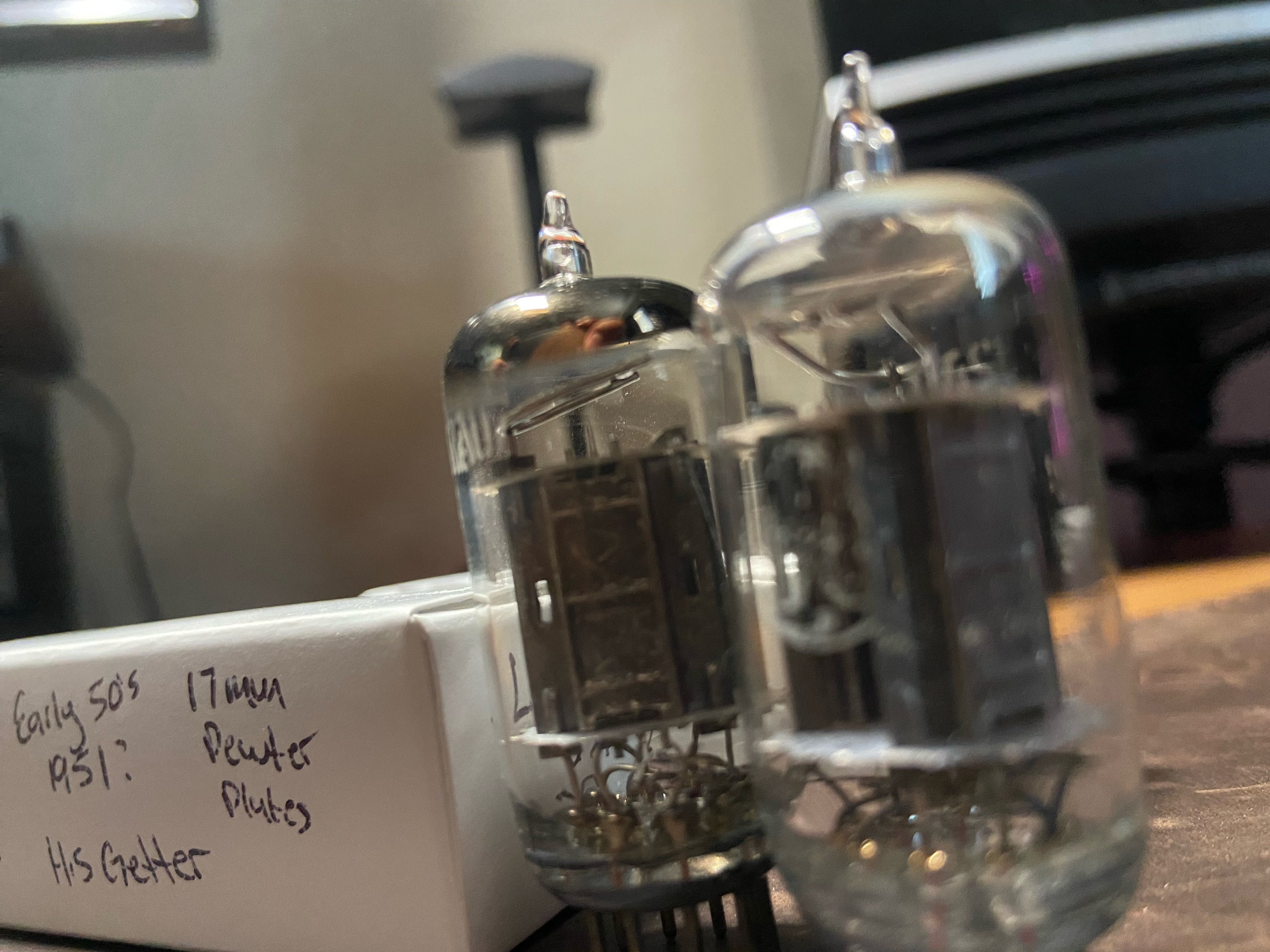 Traded: Ken-Rad 12au7 Tubes - CBS Hytron 5751 Tubes - Mullard EL84 ...