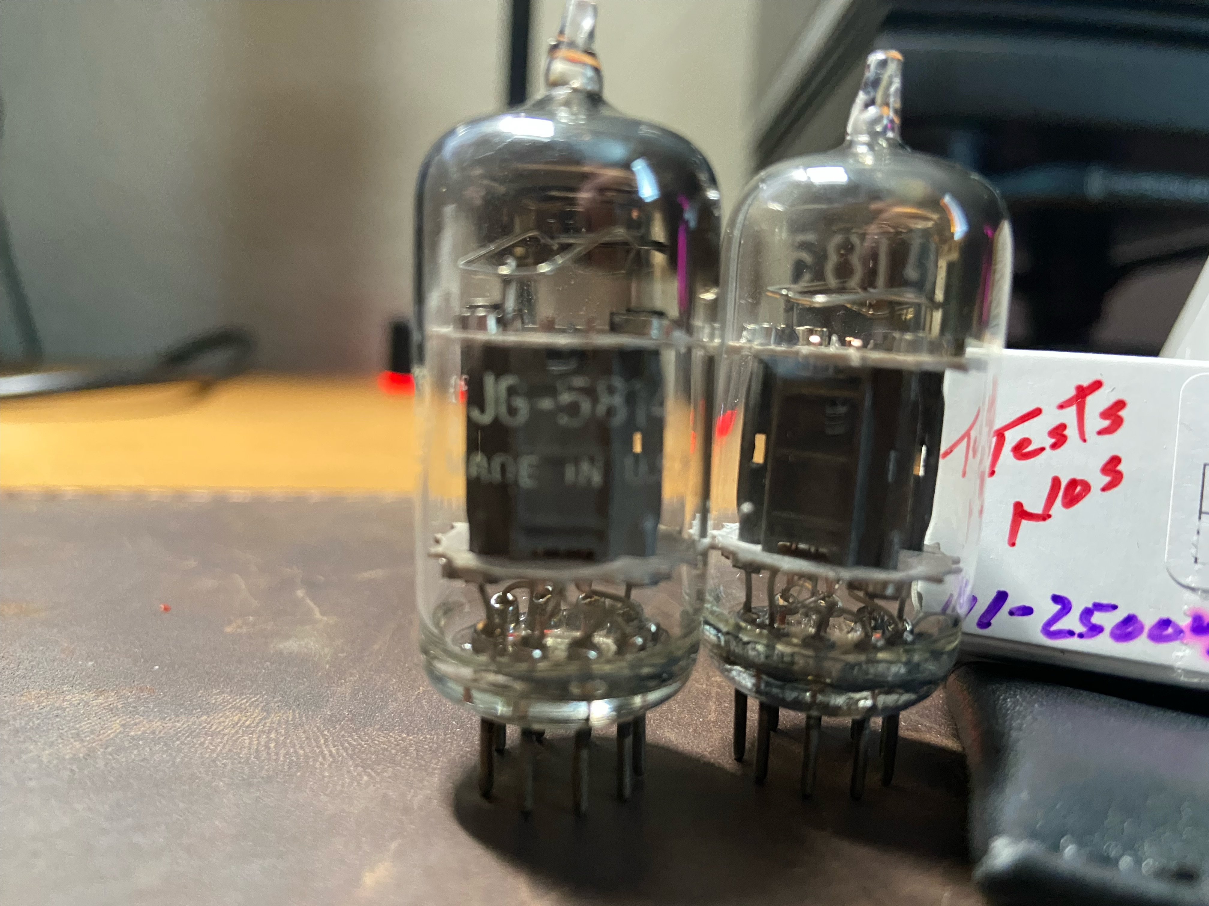 Traded: Ken-Rad 12au7 Tubes - CBS Hytron 5751 Tubes - Mullard EL84 ...