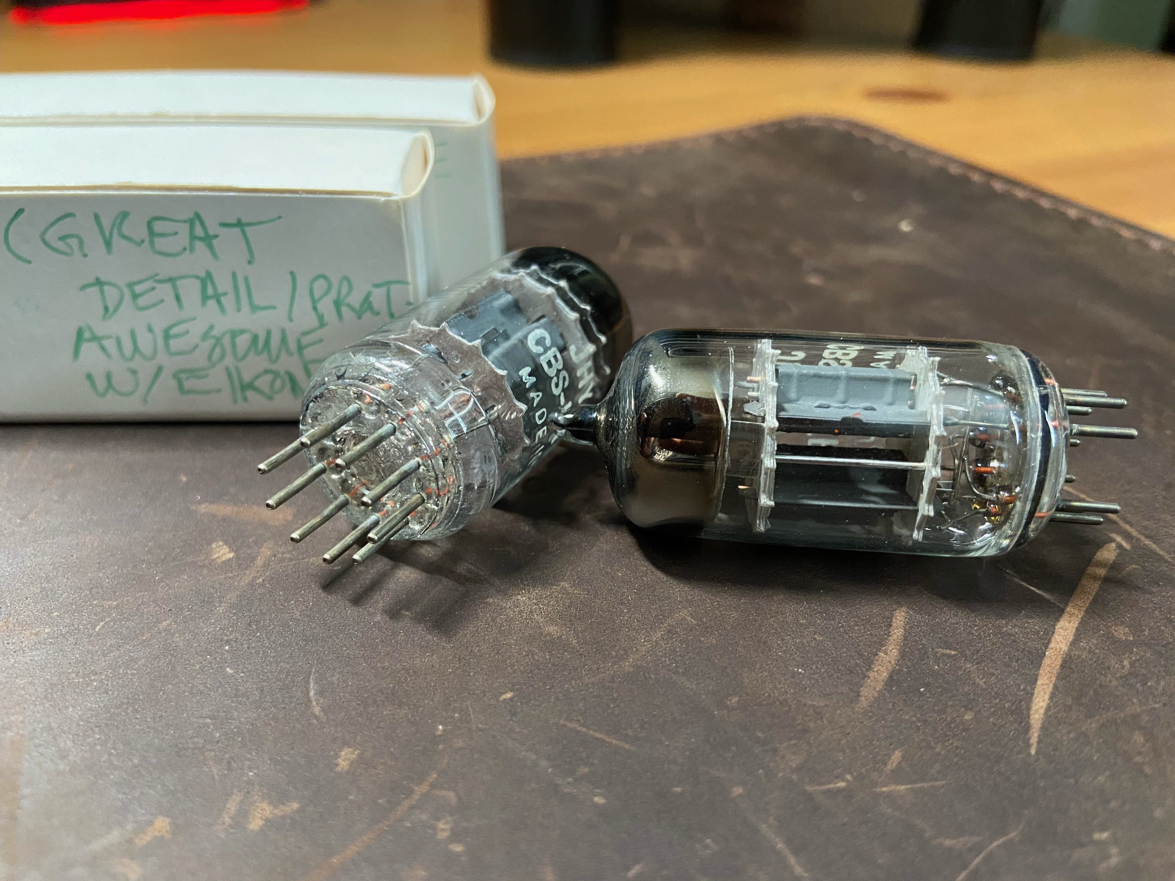Traded: Ken-Rad 12au7 Tubes - CBS Hytron 5751 Tubes - Mullard EL84 ...