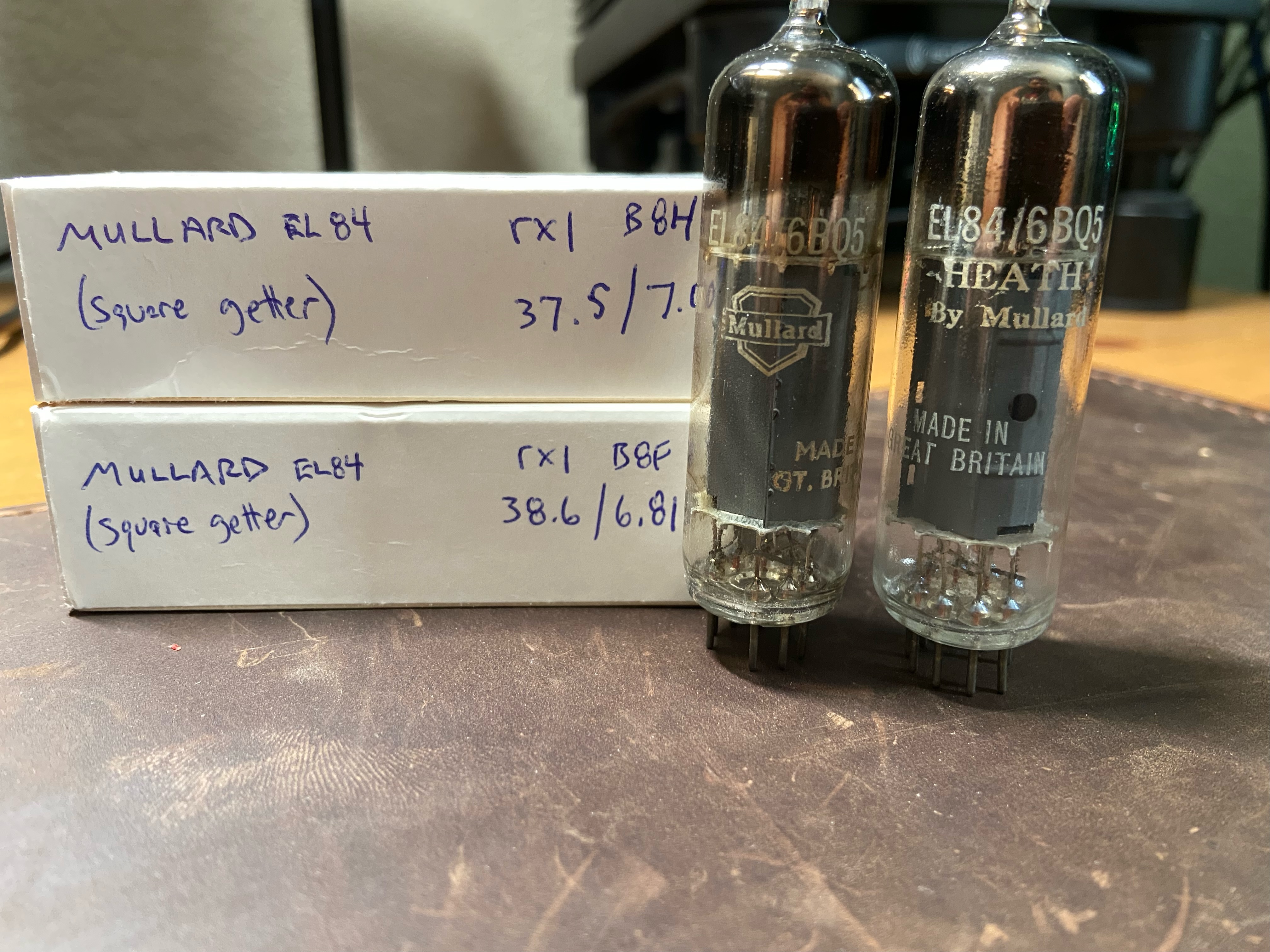 Traded: Ken-Rad 12au7 Tubes - CBS Hytron 5751 Tubes - Mullard EL84 ...