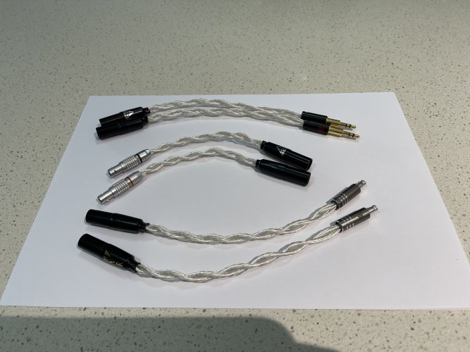 Closed: SOLD Norne Audio Draug Silver 6 ft - full set incl many ...