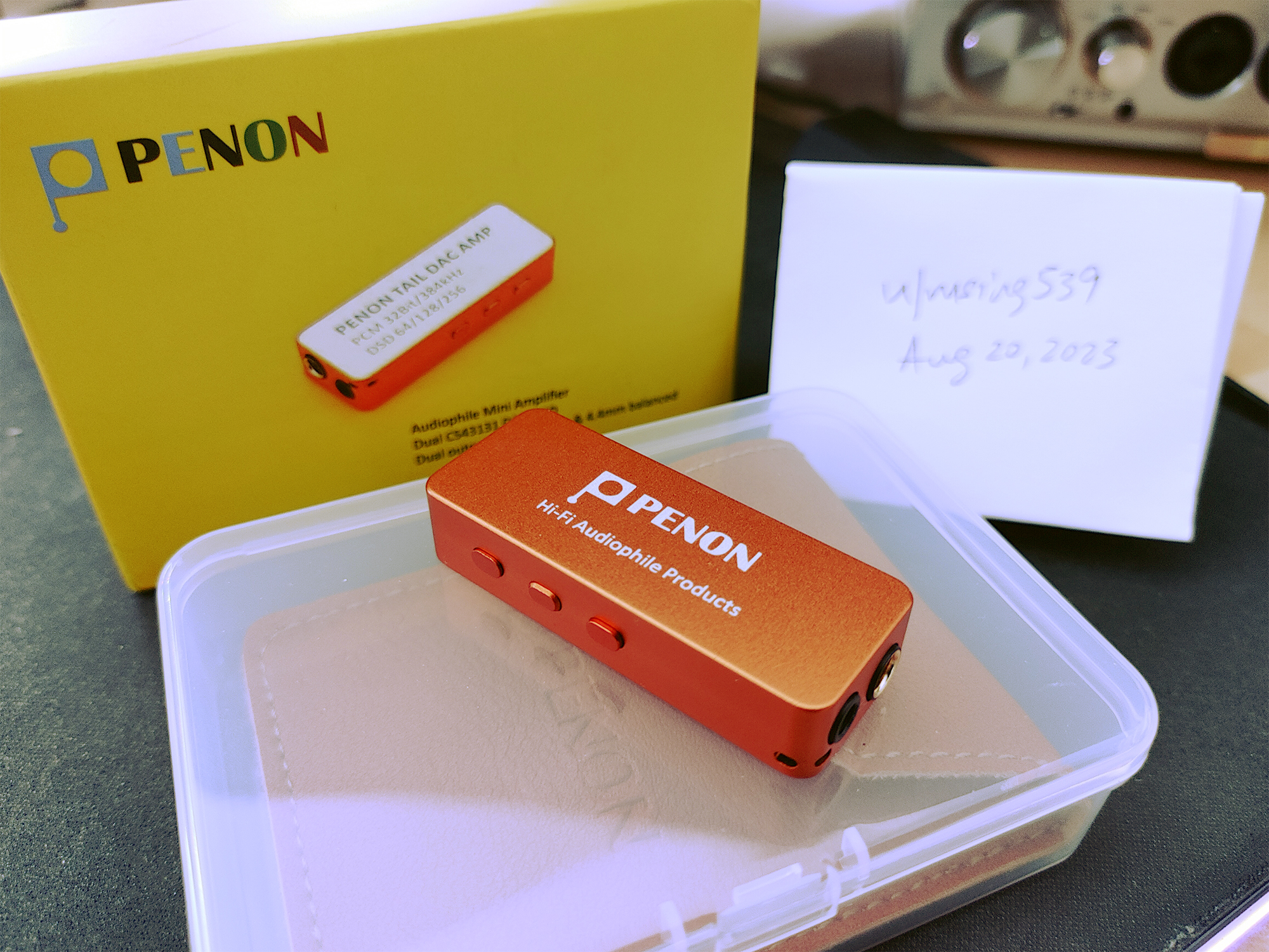 Sold: Penon Tail 3.5/4.4 DAC | Headphone Reviews and Discussion - Head ...