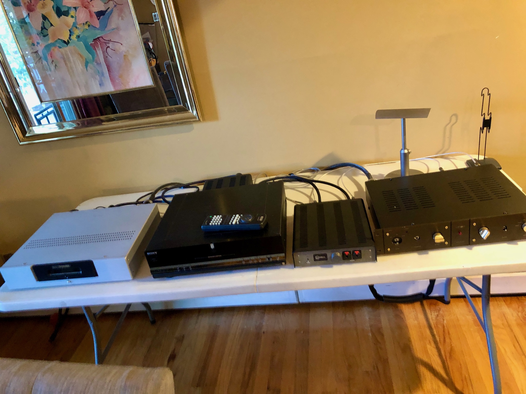 Show us your Head-Fi station at it's current state. No old pictures ...