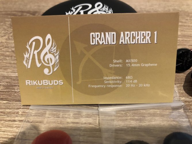 Sold: RikuBuds Grand Archer 1 Earbuds | Headphone Reviews and ...