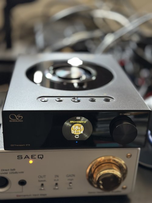 Shanling ET3 - Dedicated Digital CD Transport, With USB Drive and Wi-Fi ...