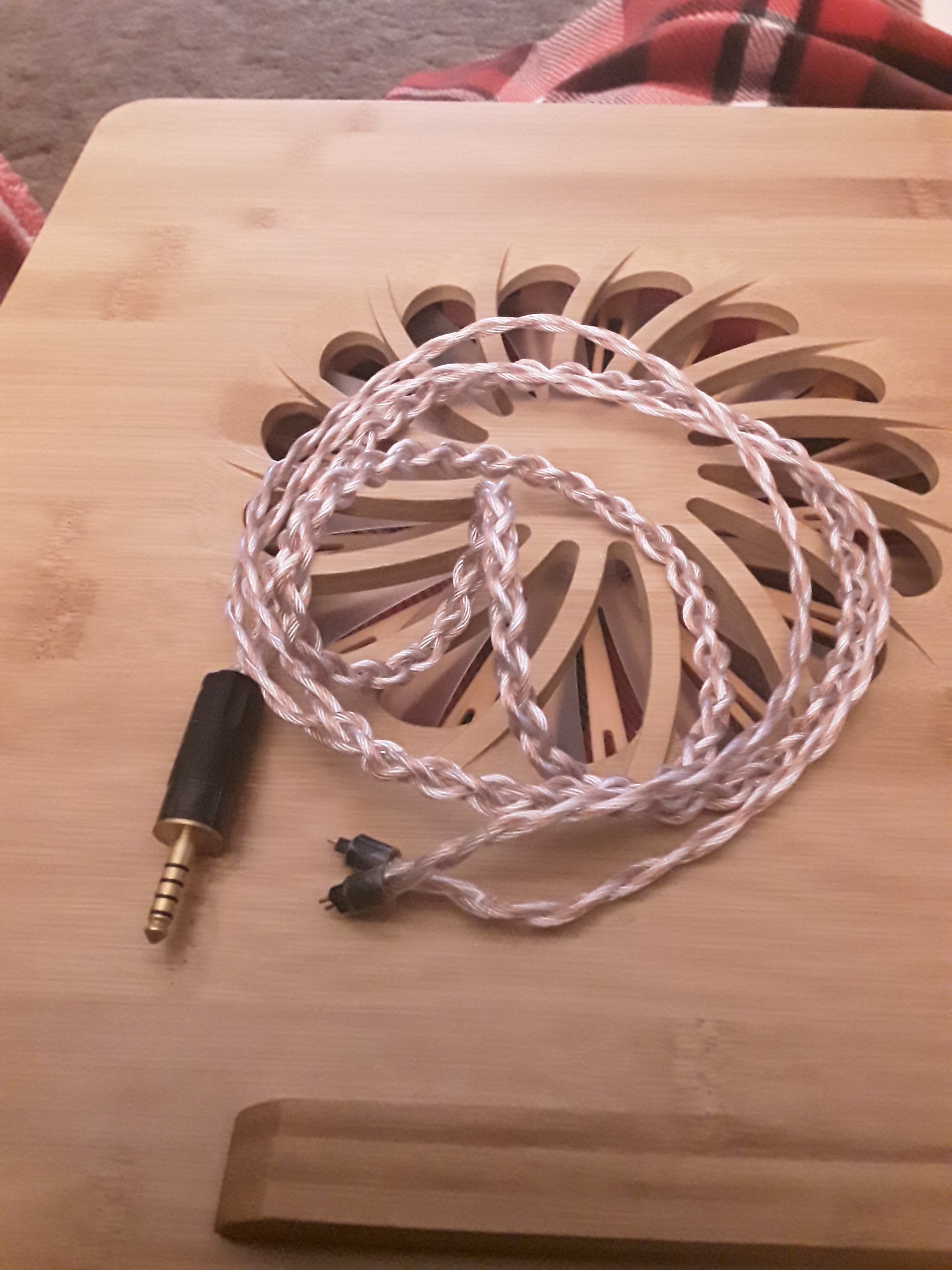 Sold: Arctic Cables Pallas (silver/copper) headphone cable | Headphone ...