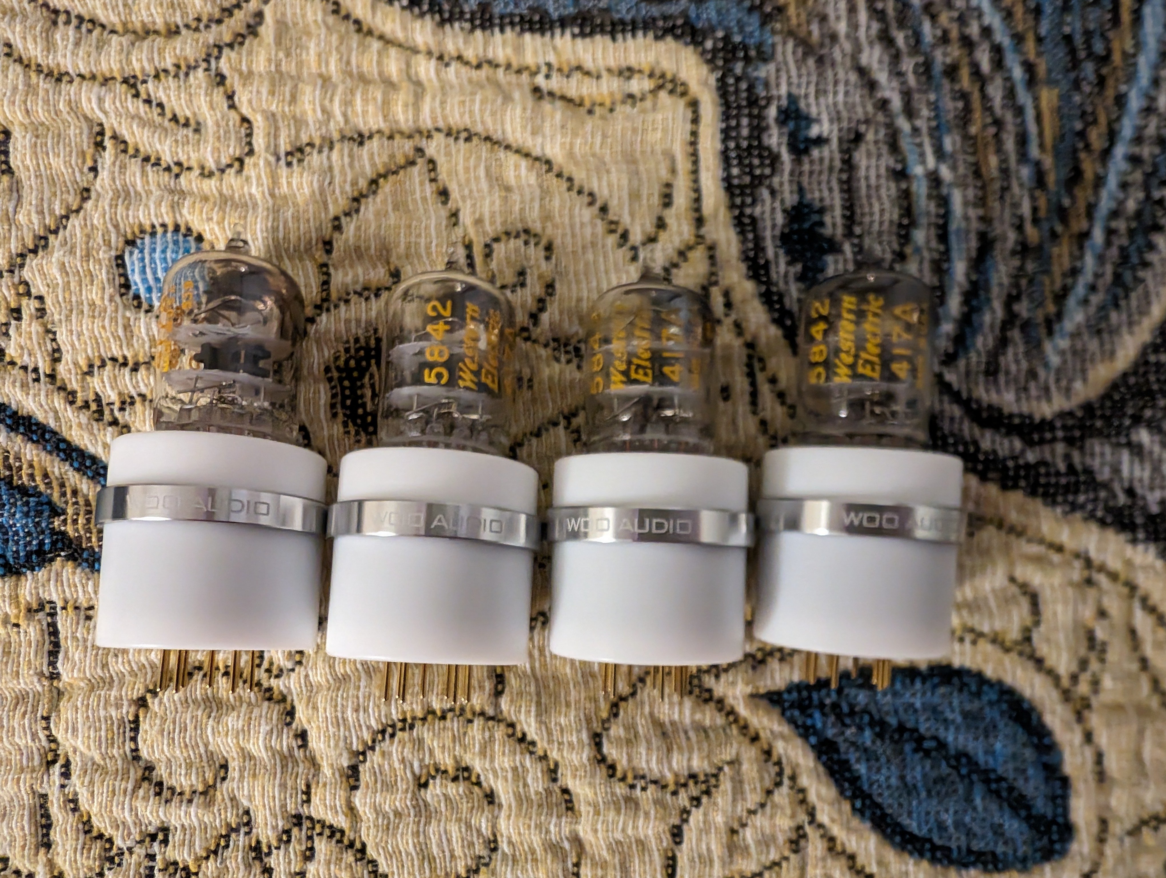 Sold: Western Electric 417A x4 with adapters | Headphone Reviews and ...