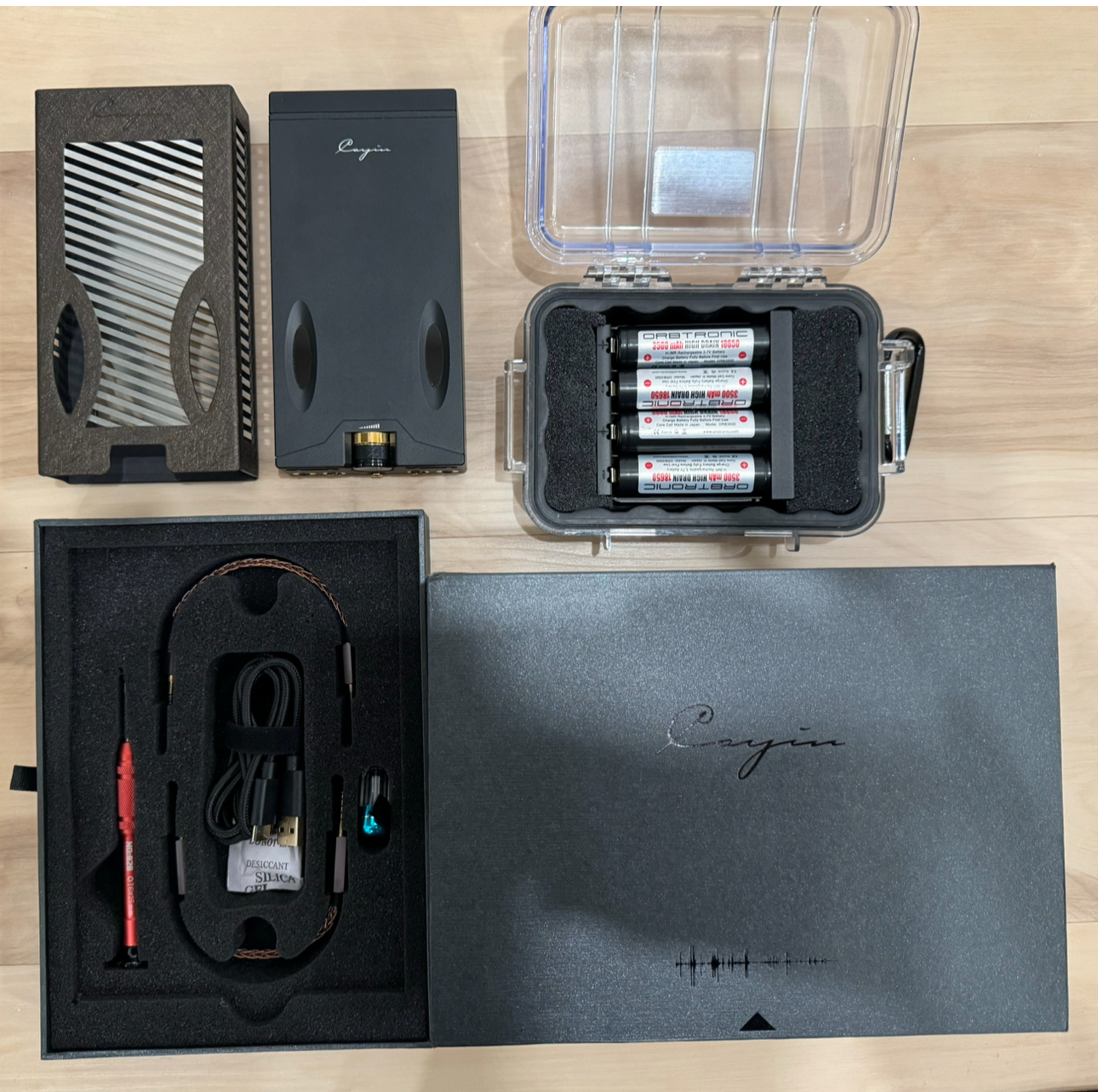 Sold: Cayin C9 Bundle, with Case & Extra Battery Set | Headphone ...