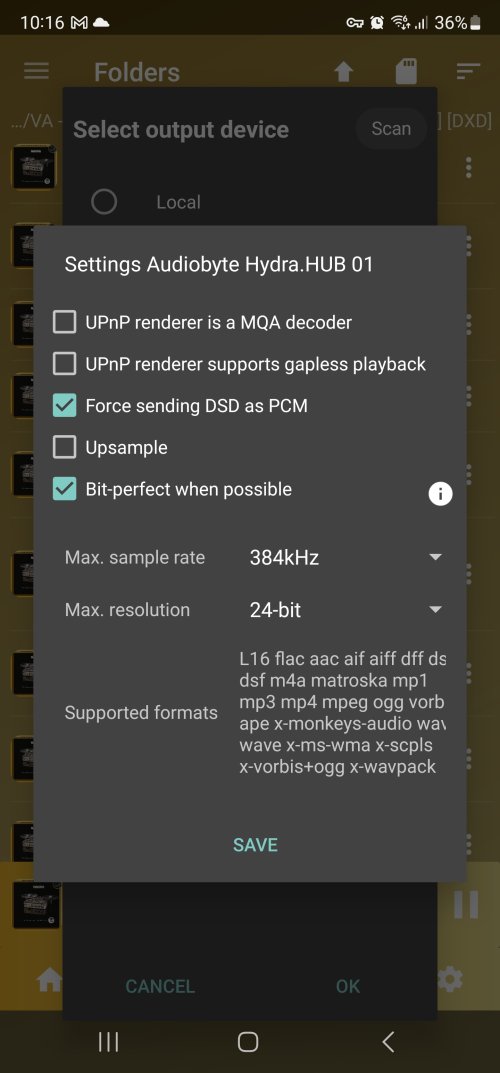 USB Audio Player PRO (UAPP): 24- and 32-bit playback, ubiquitous USB ...