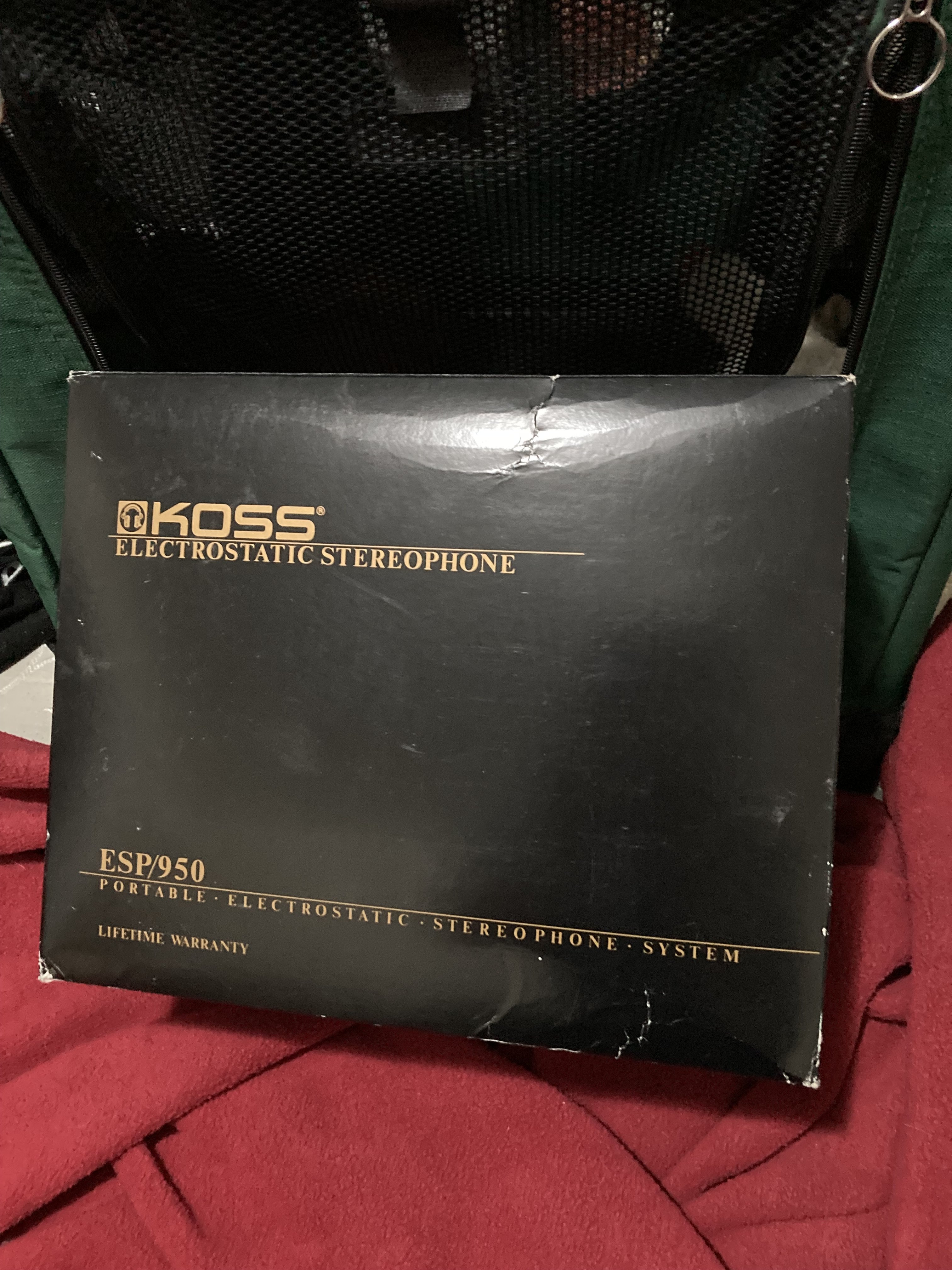 Sold: (SOLD) KOSS Esp950 Electrostatic System | Headphone Reviews and ...