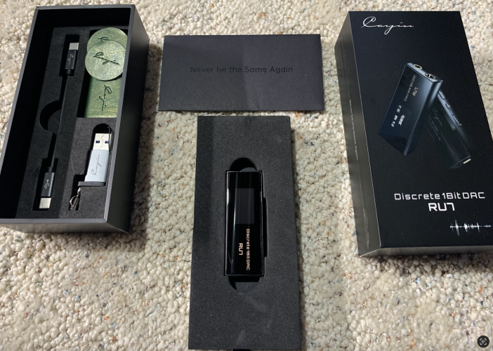 Sold: Cayin RU7 Portable DAC/AMP with case and all accessories and ...