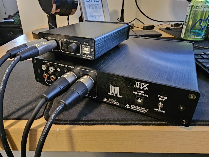 Sold: Monolith THX 887 Amp - Will Include Topping Balanced Dac for $50 ...