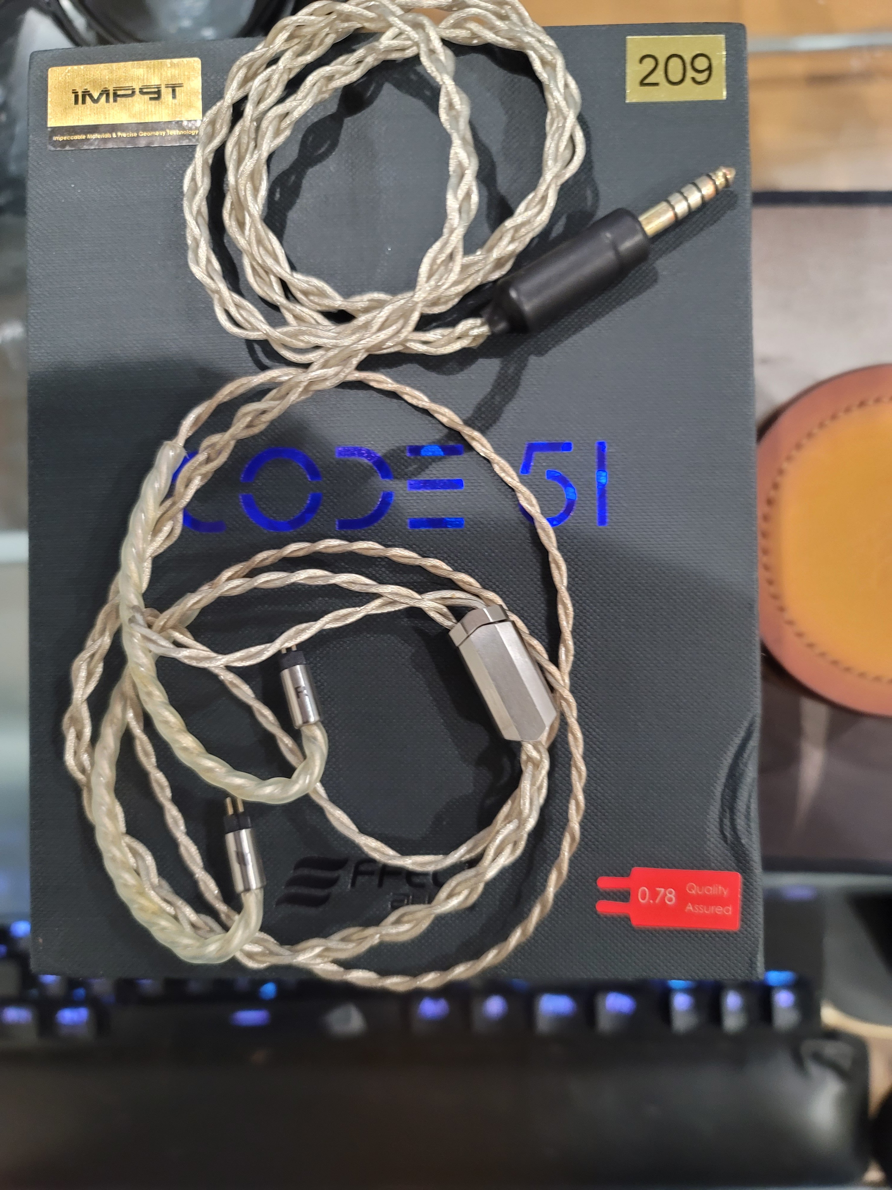 Sold: Effect Audio | Code 51 (2-pin 4.4 mm plugin | Headphone Reviews ...