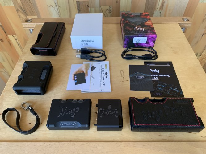 Sold: Chord Mojo 1 + Poly Complete and Good Condition + Various Cases ...