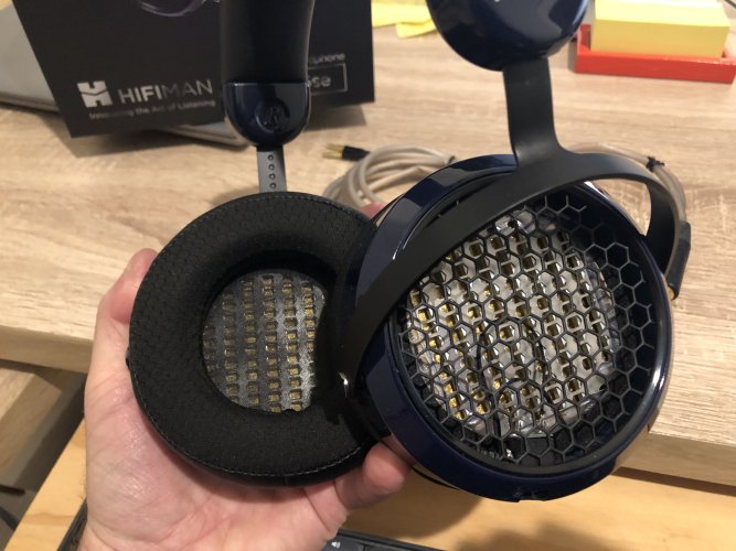 Sold: Hifiman HE6se Headphones w/grill mod | Headphone Reviews and ...