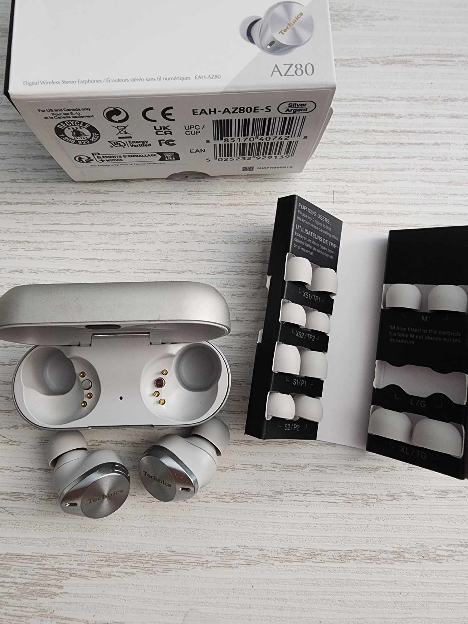 Sold: Technics EAH-AZ80e Silver TWS ANC IEMs | Headphone Reviews and ...