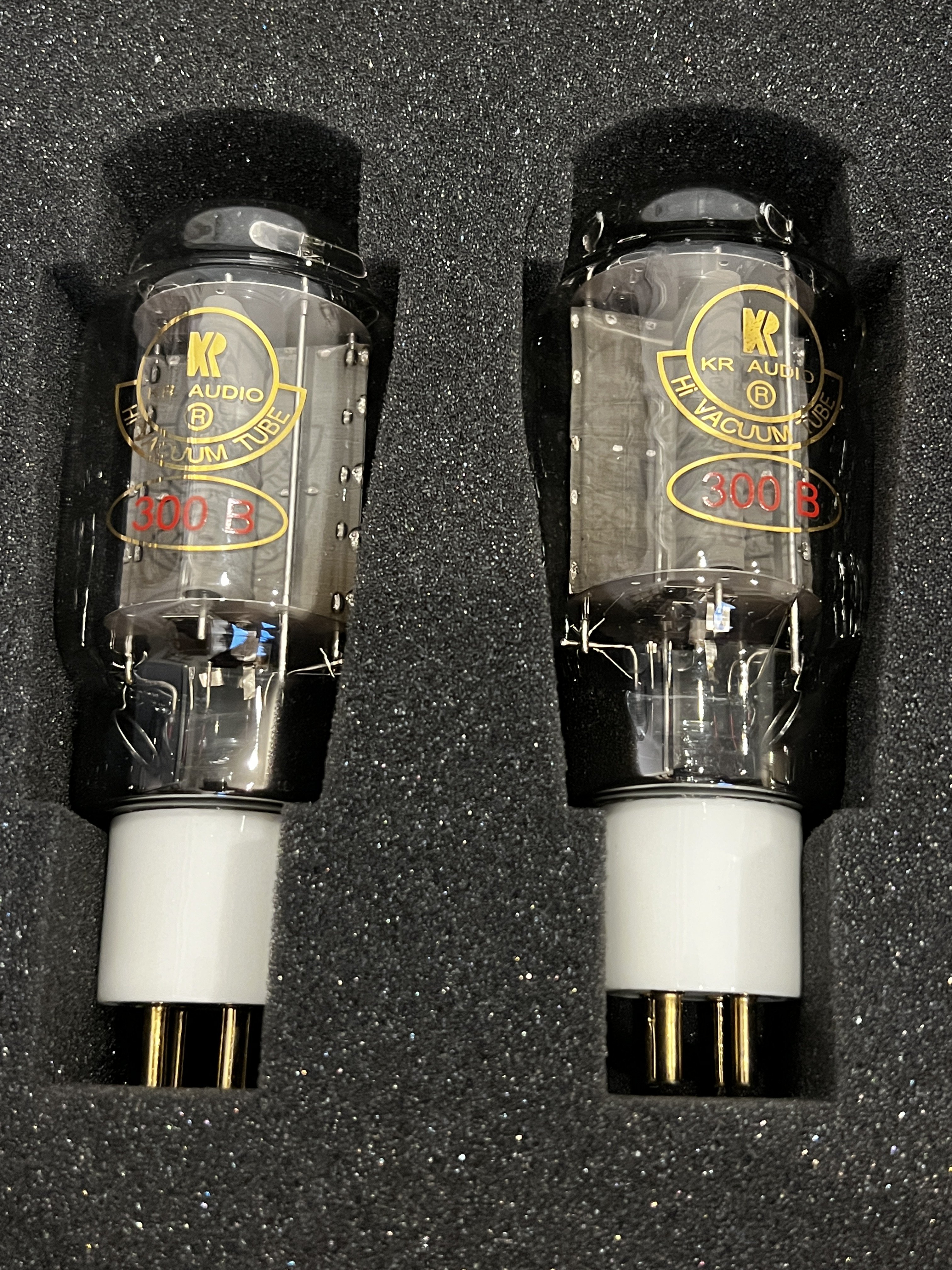Closed: KR Audio 300B tubes, Riccardo Kron Anniversary edition, MATCHED ...