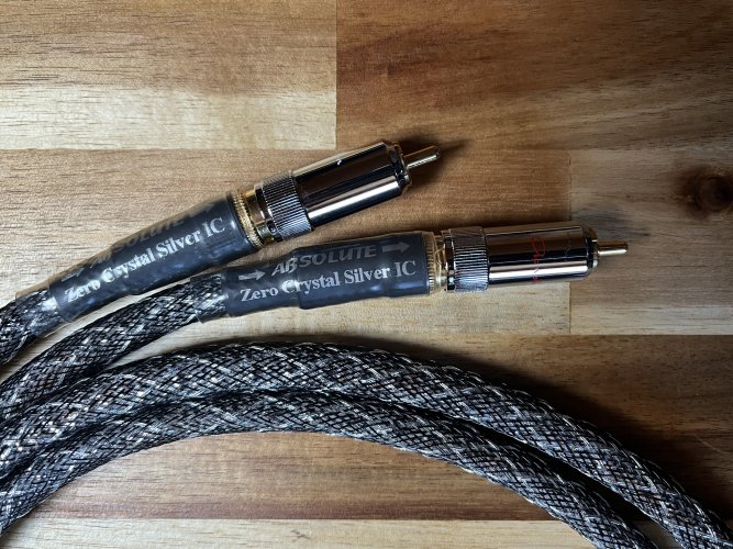 Sold: Acoustic Zen Absolute Silver RCA | Headphone Reviews and ...