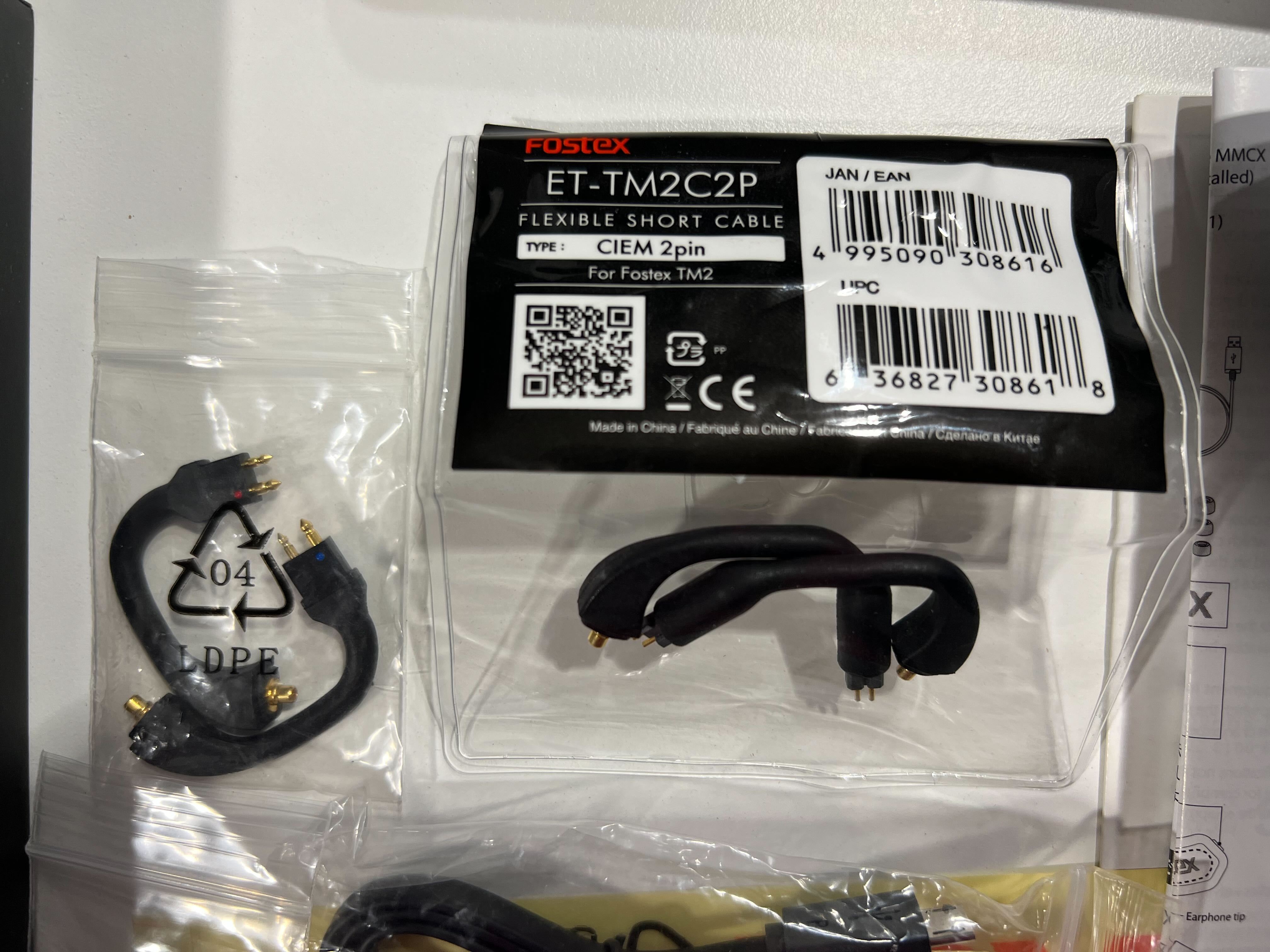 Closed: Fostex TM2 True Wireless Stereo In-Ear System, with extra CIEM ...