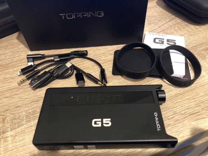 Sold: Topping G5 Portable DAC/Amp | Headphone Reviews and Discussion ...