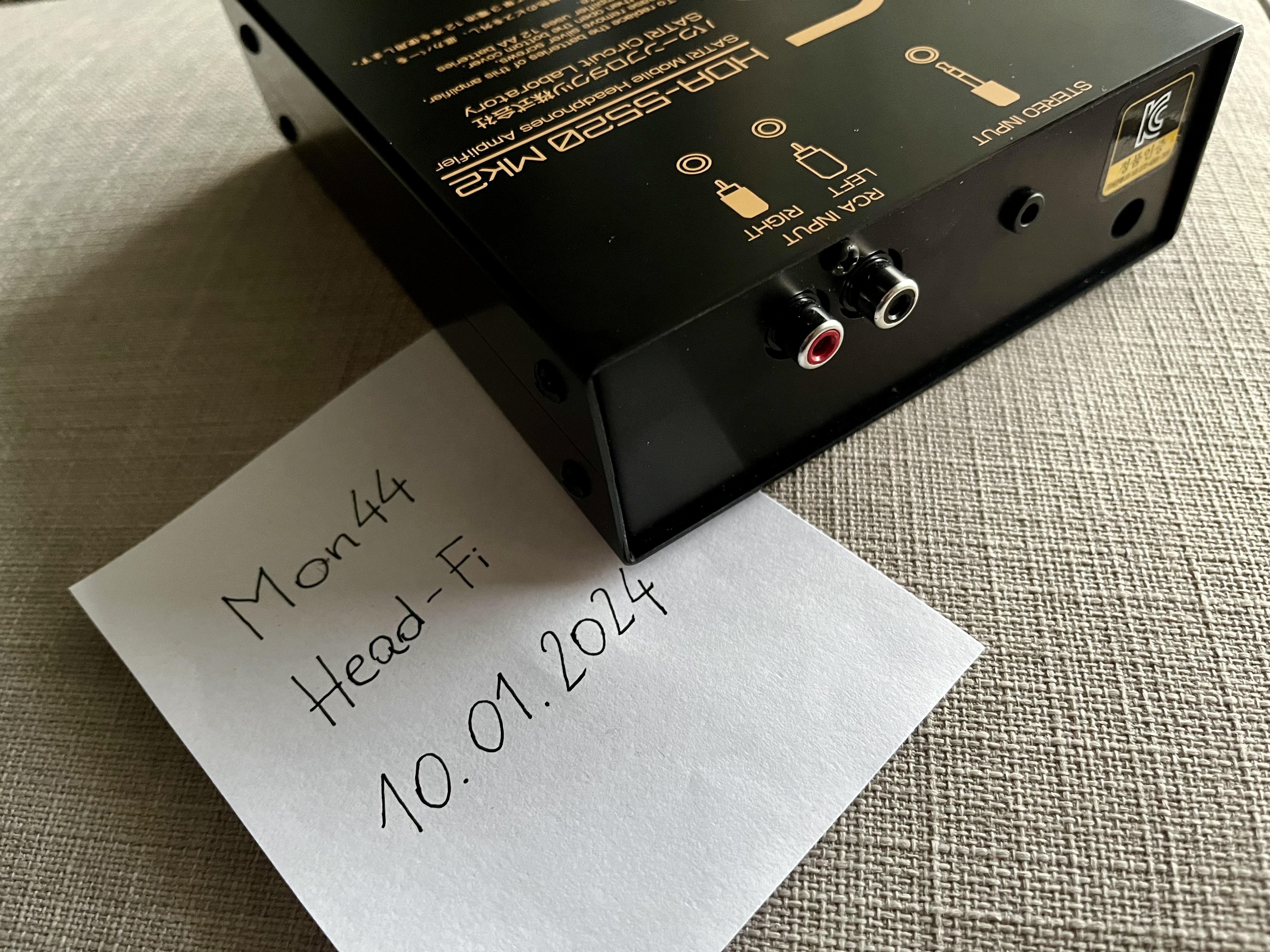 Traded: SCL Satri Circuit Laboratory HDA-5520 MK2 (Bakoon, Enelum ...