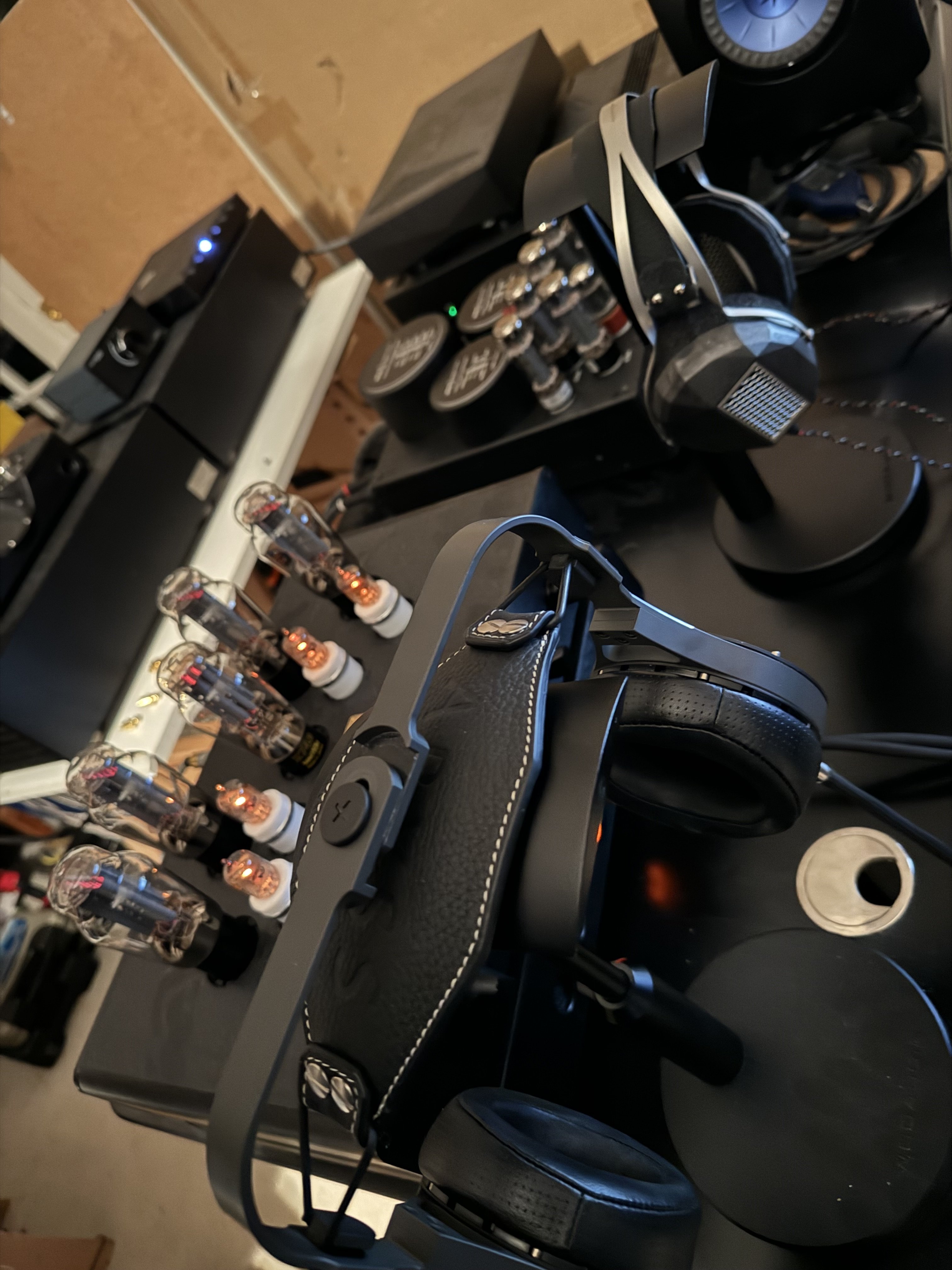 Show us your Head-Fi station at it's current state. No old pictures ...