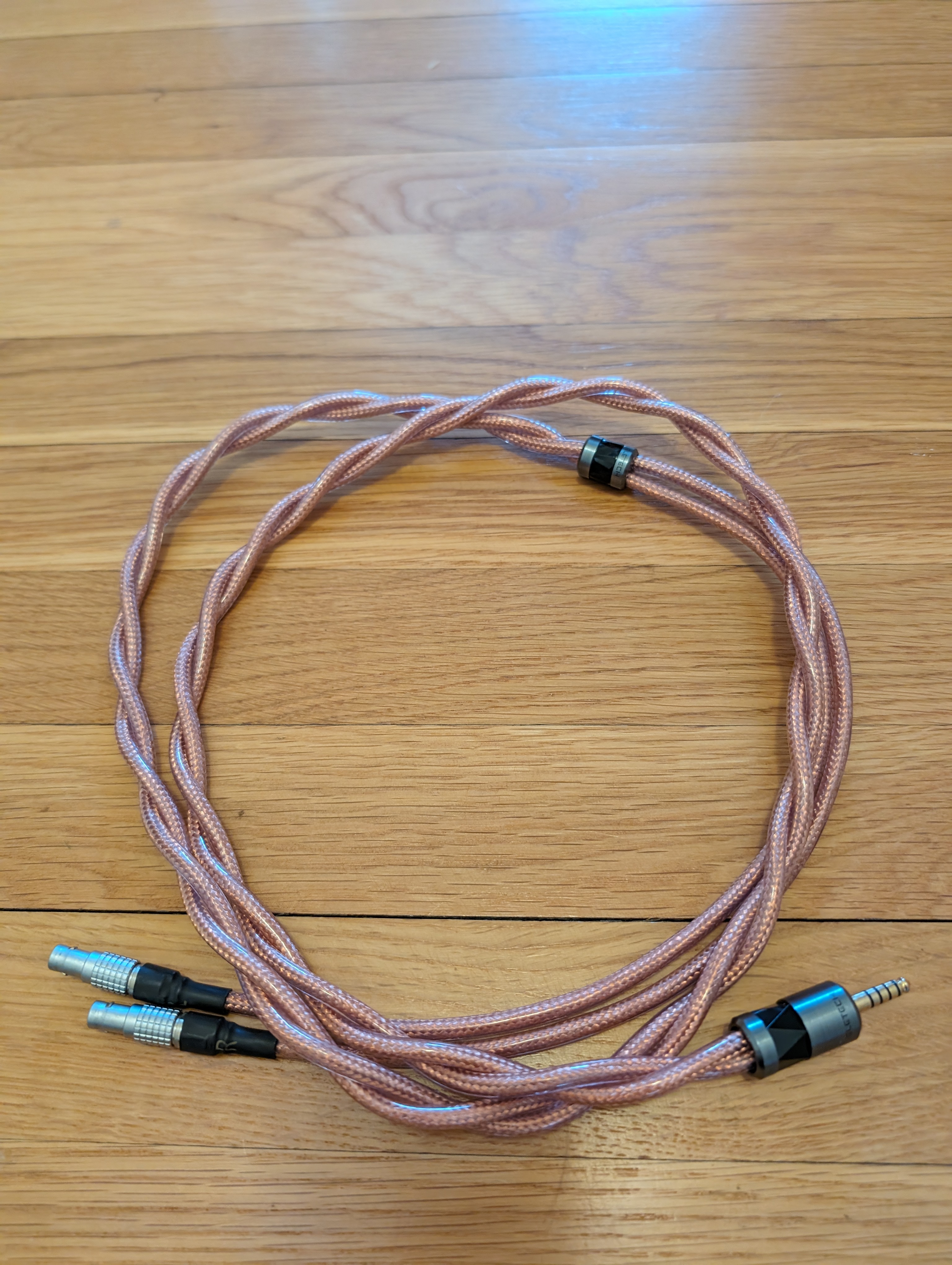 Sold: Eletech Inferno Headphone Cable - 1.5 meters, 4.4 and Focal ...