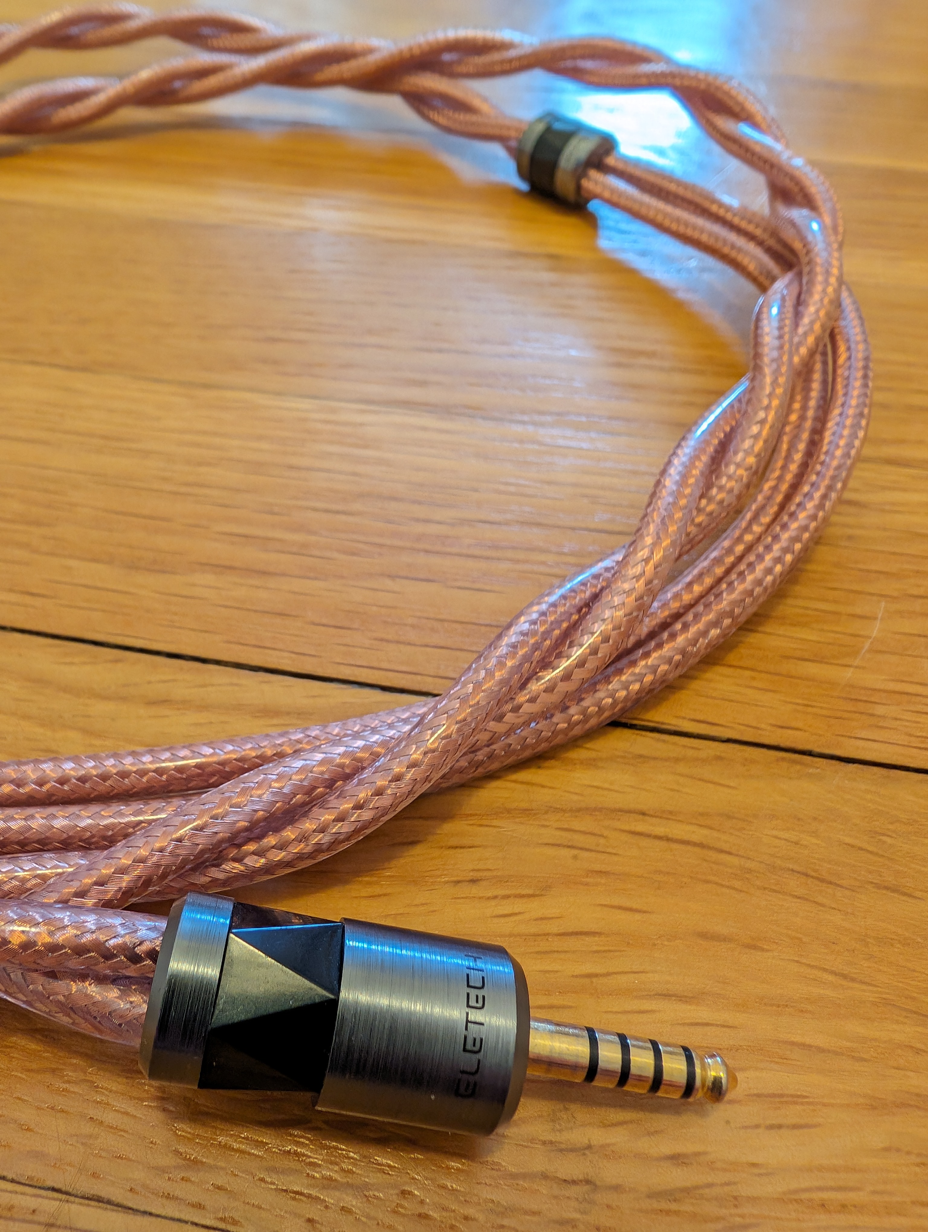 Sold: Eletech Inferno Headphone Cable - 1.5 meters, 4.4 and Focal ...