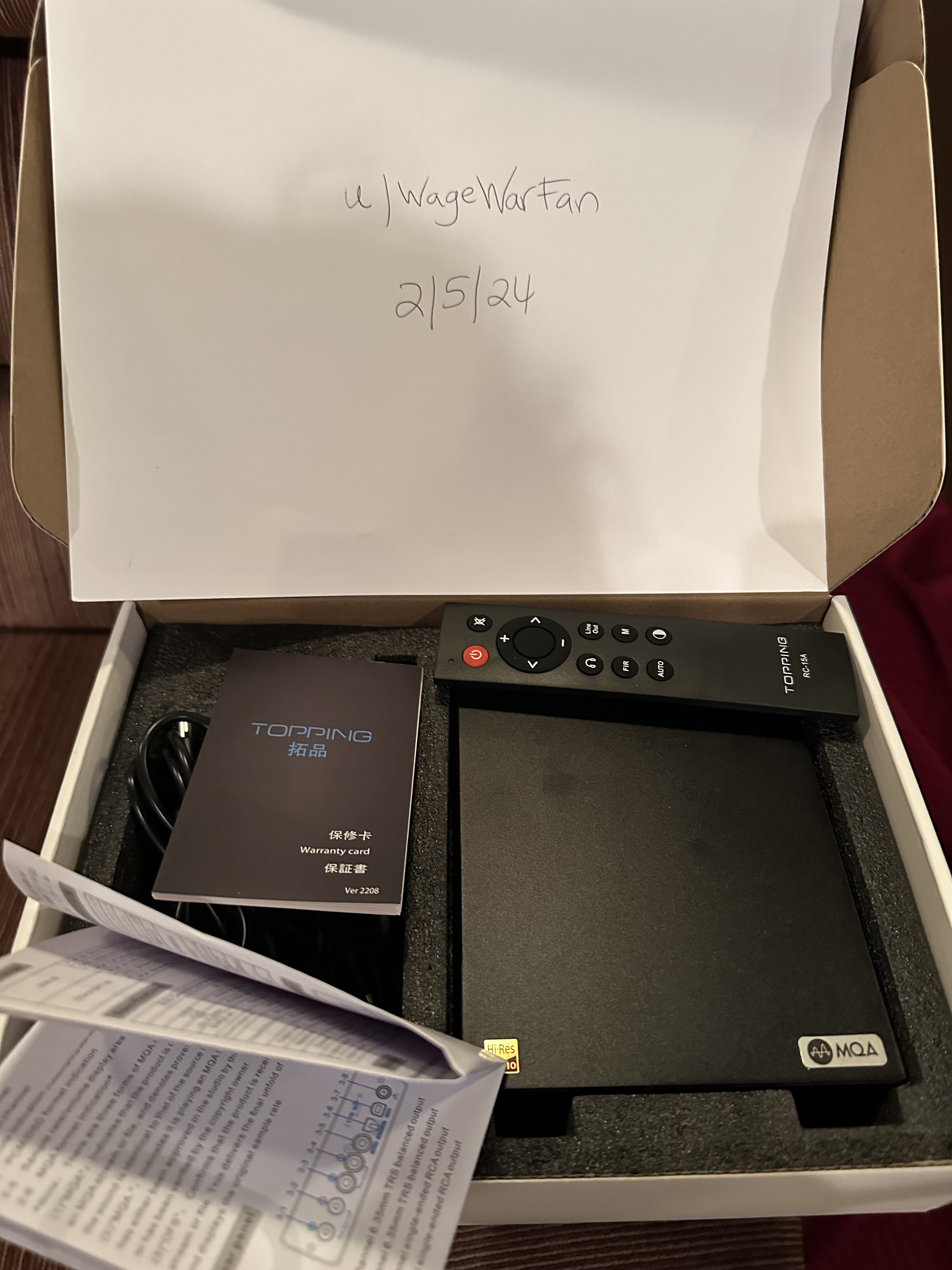 Sold: Topping E50 DAC | Headphone Reviews and Discussion - Head-Fi.org