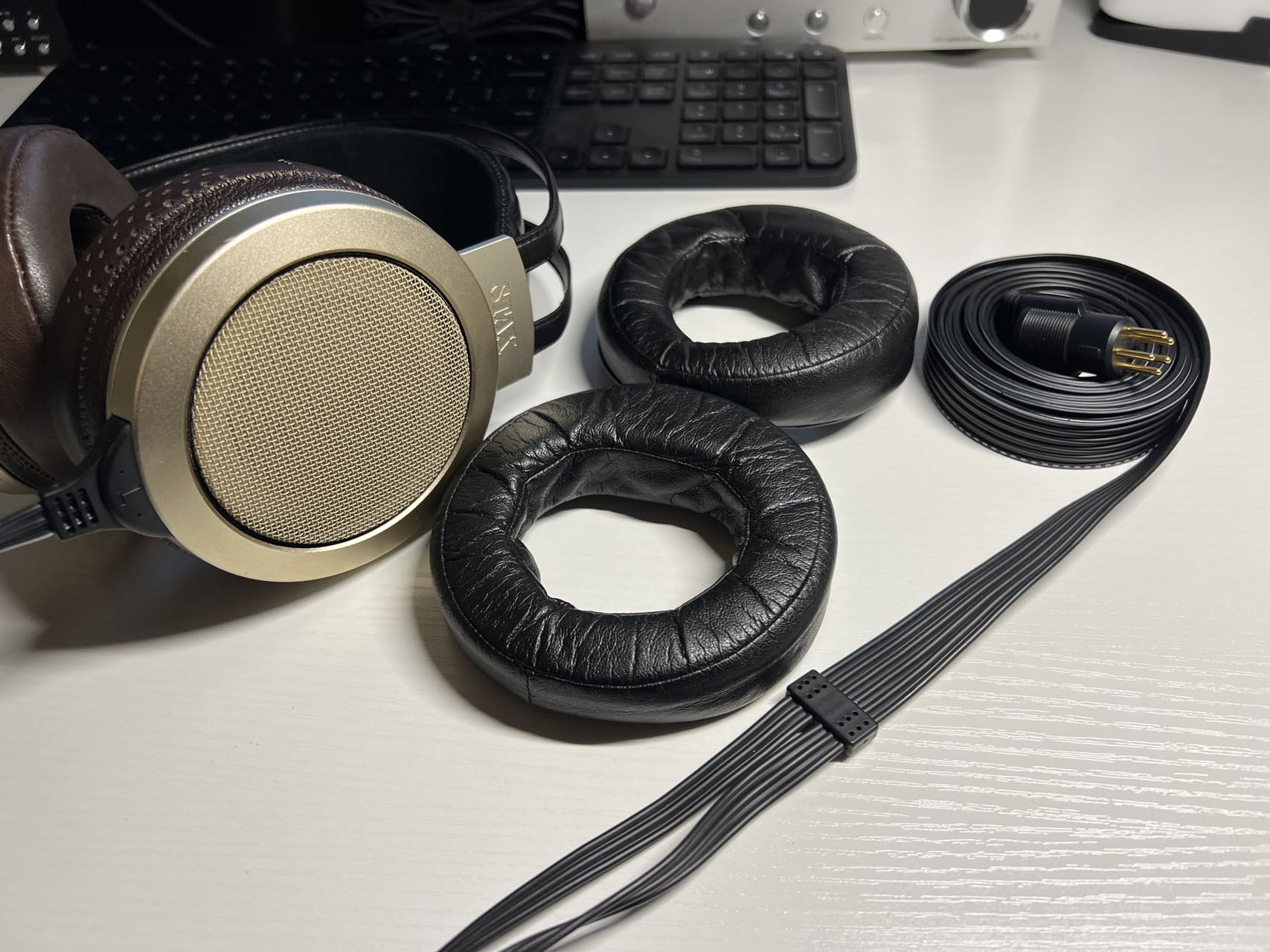 Closed: Omega II Stax SR-007 MK1 71xxx with extras | Headphone Reviews ...