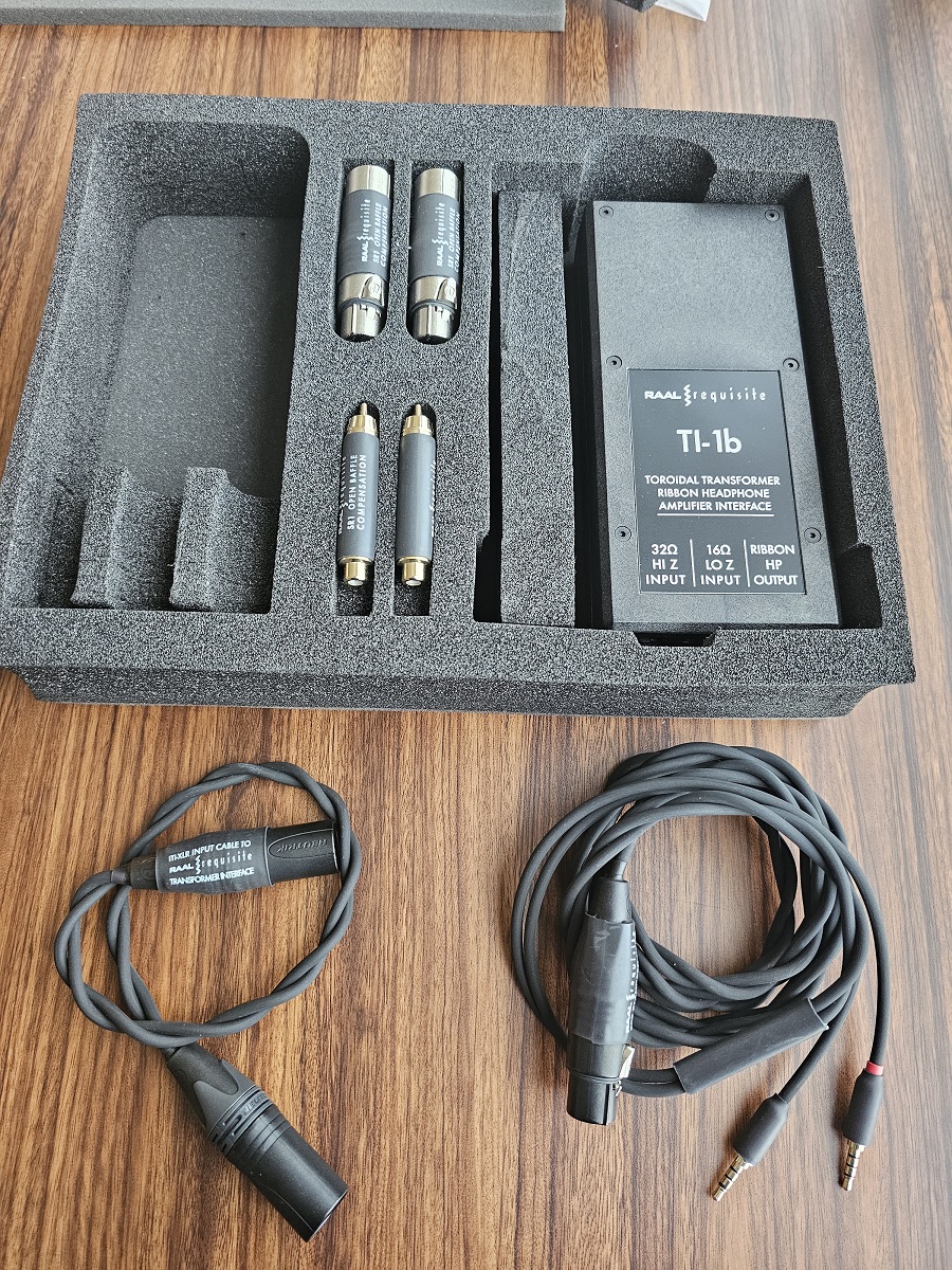 Closed: RAAL SR1a + Raal TI-1b + Raal SR728 silver cable (included ...